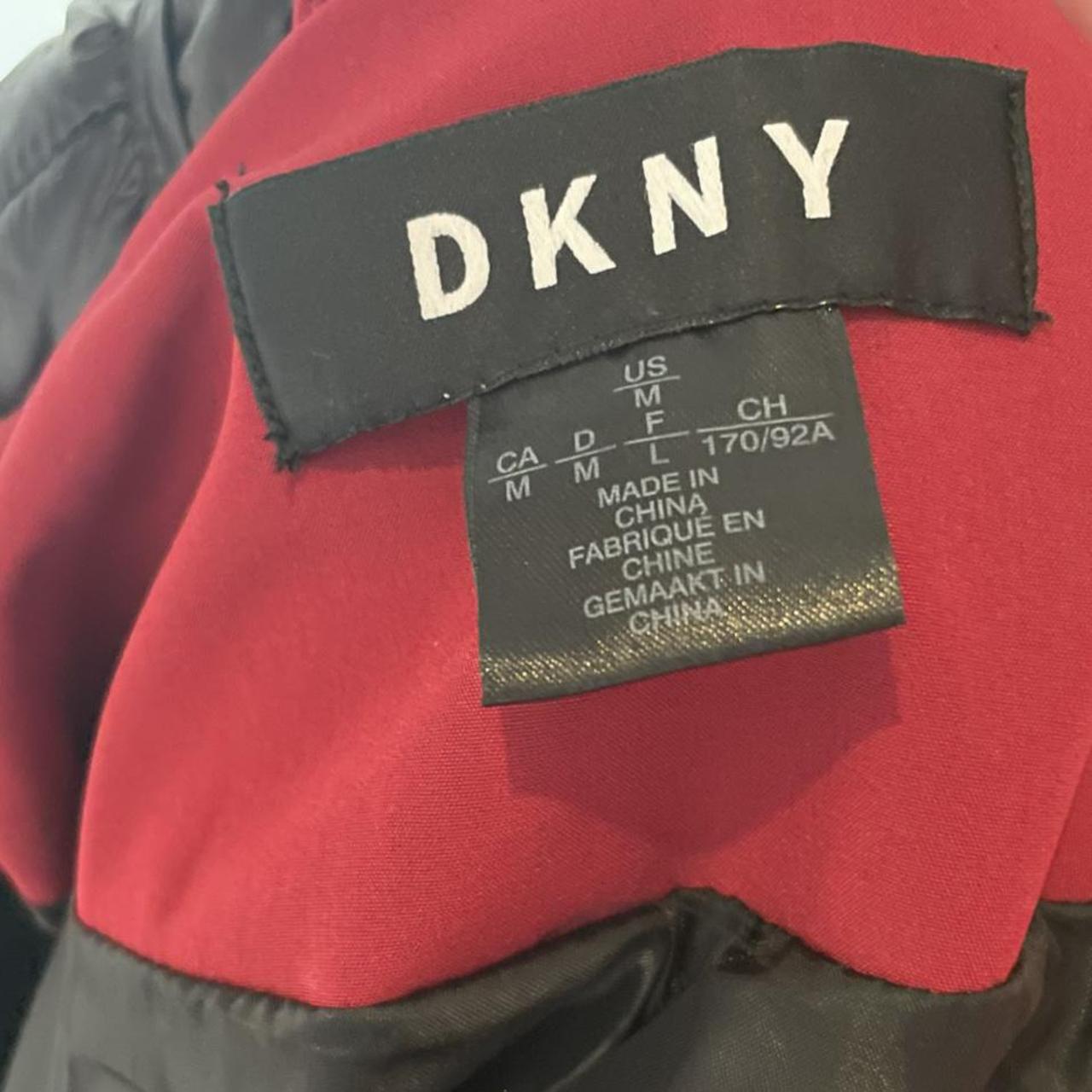 DKNY Coat Double lined Perfect quality feels... - Depop