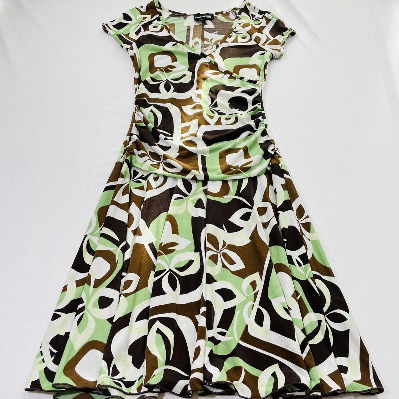 2000s funky midi dress brand is byerwear too!,... - Depop