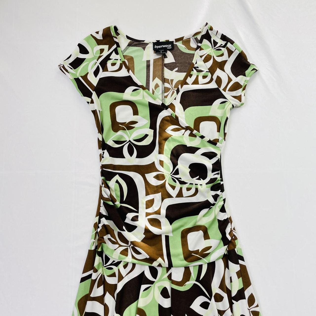 2000s funky midi dress brand is byerwear too!,... - Depop