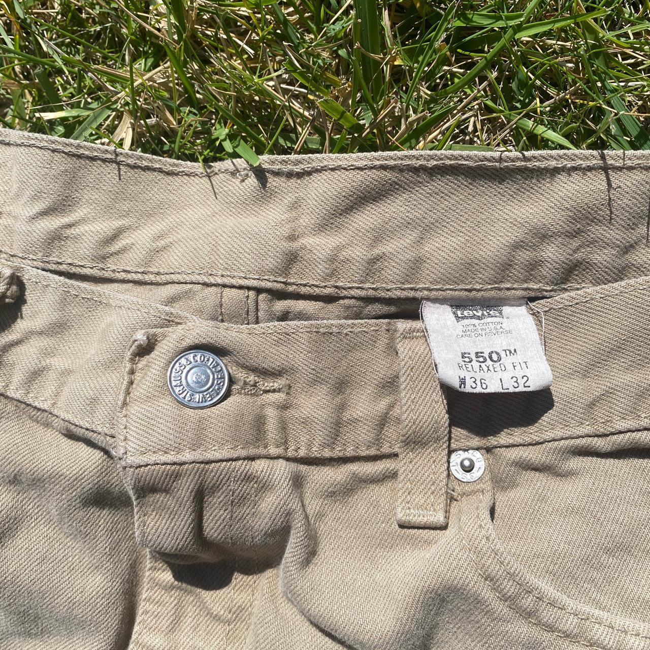 Levi's Men's Tan Jeans | Depop