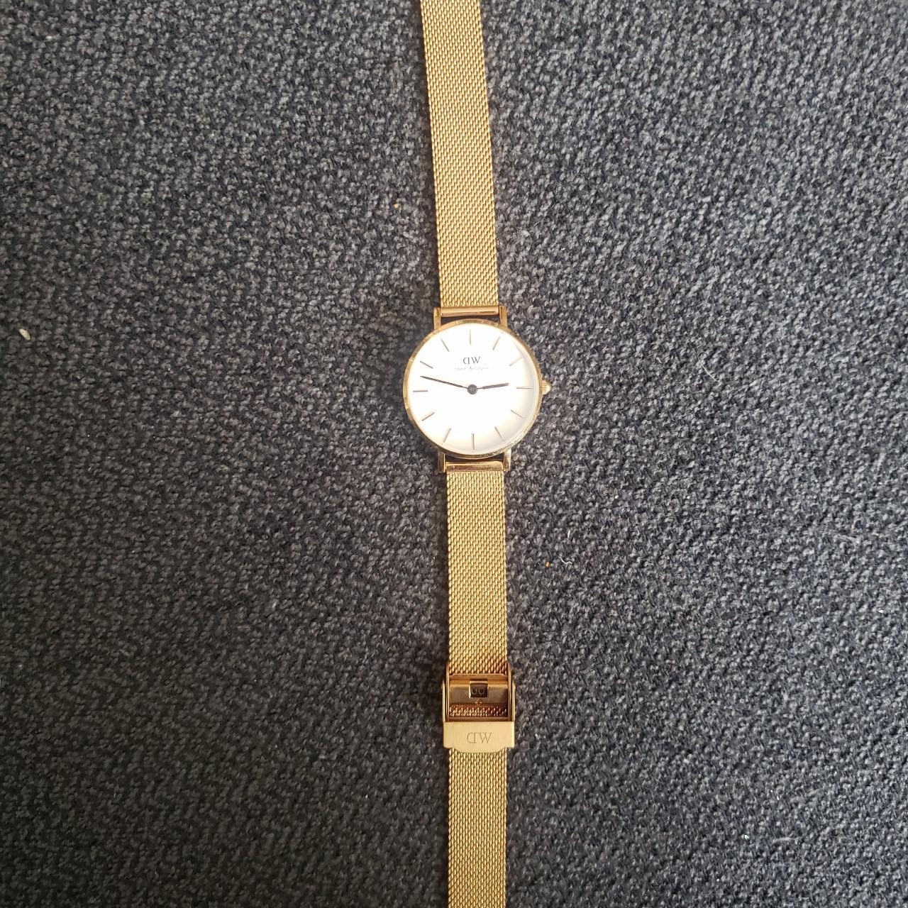 Daniel Wellington dainty gold rose watch. Only worn... - Depop