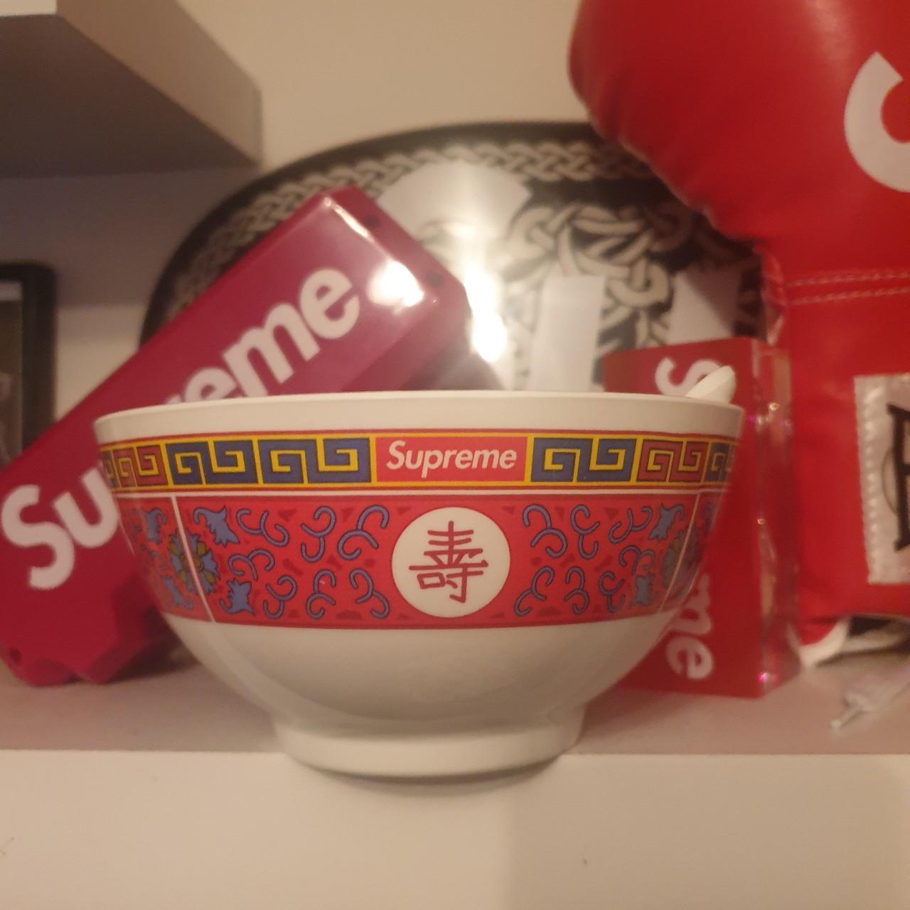Supreme chinese style longevity soup bowl Brand new... - Depop