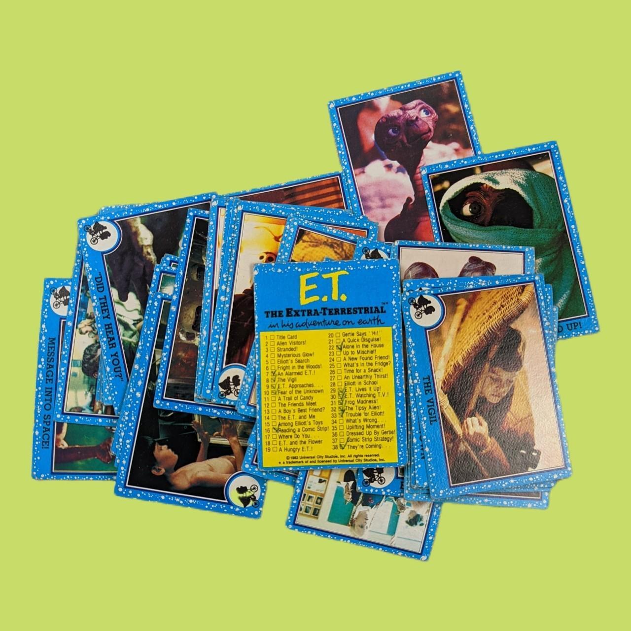 ET Extra-Terrestrial Trading Cards Super cool piece... - Depop