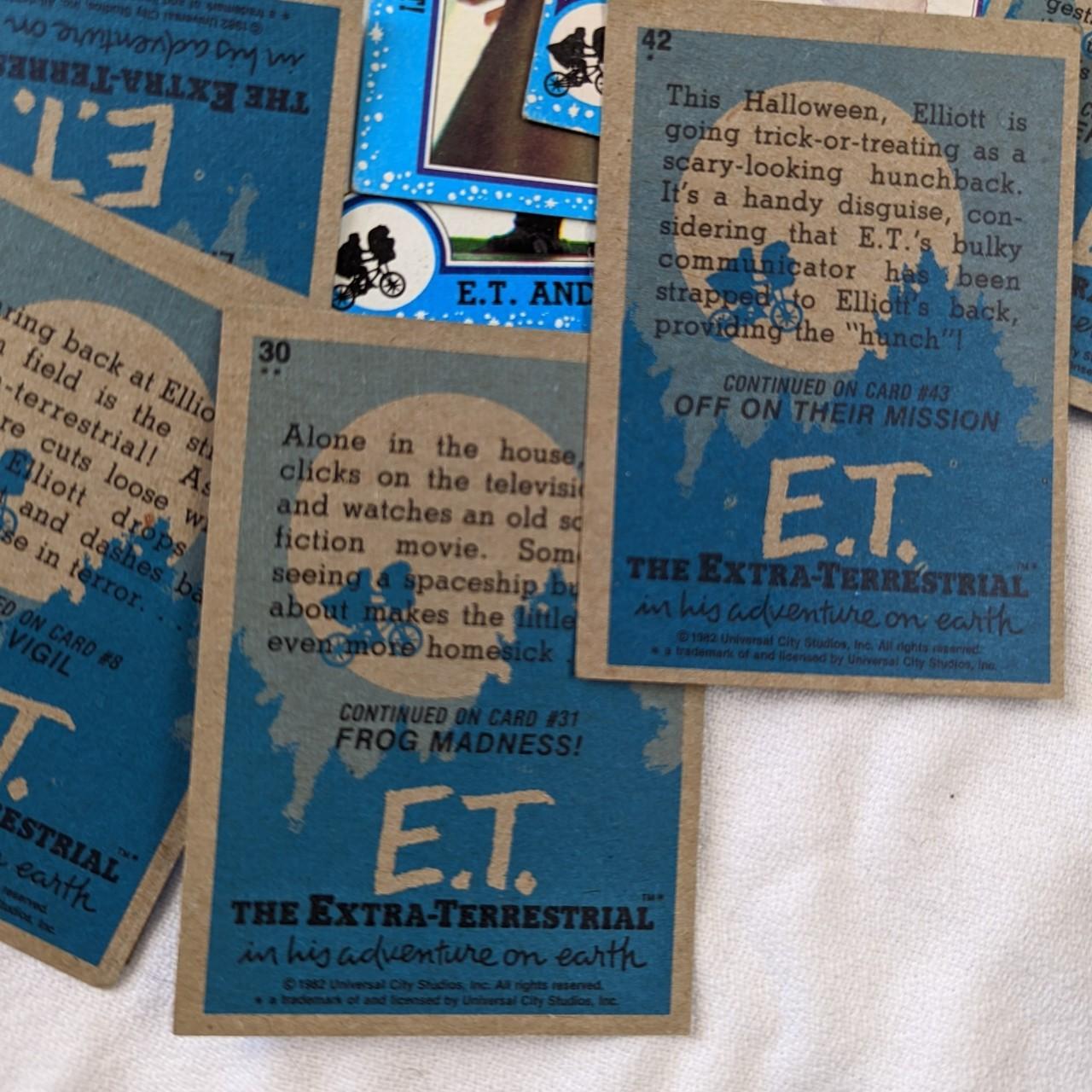 ET Extra-Terrestrial Trading Cards Super cool piece... - Depop