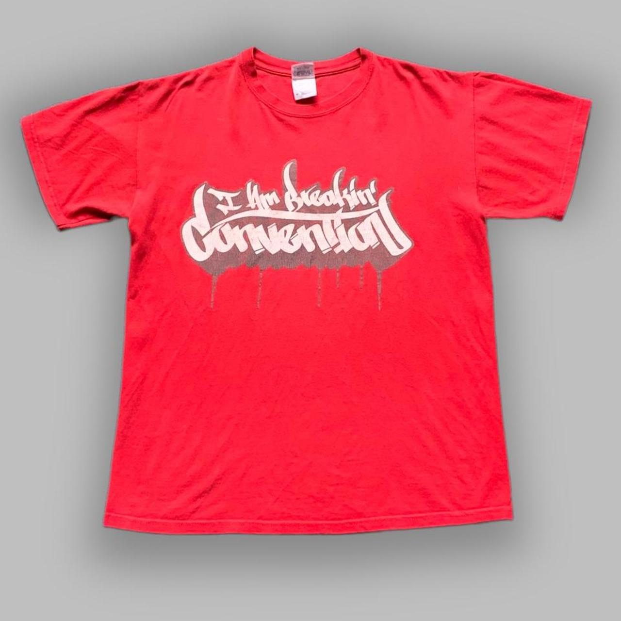 Sick red skater style T-shirt Sick red T-shirt... - Depop