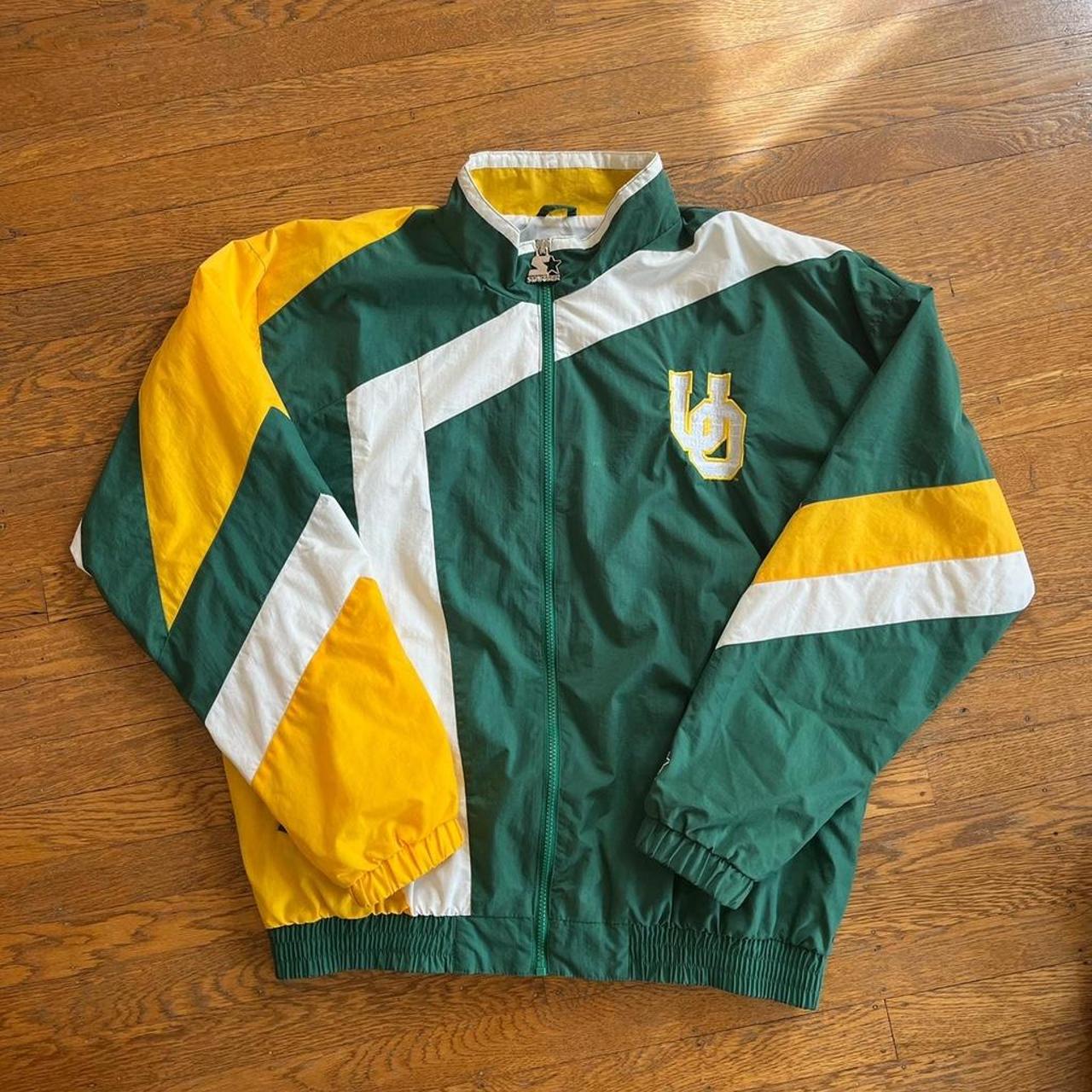 Vintage University Of Oregon Ducks Starter Jacket!... - Depop