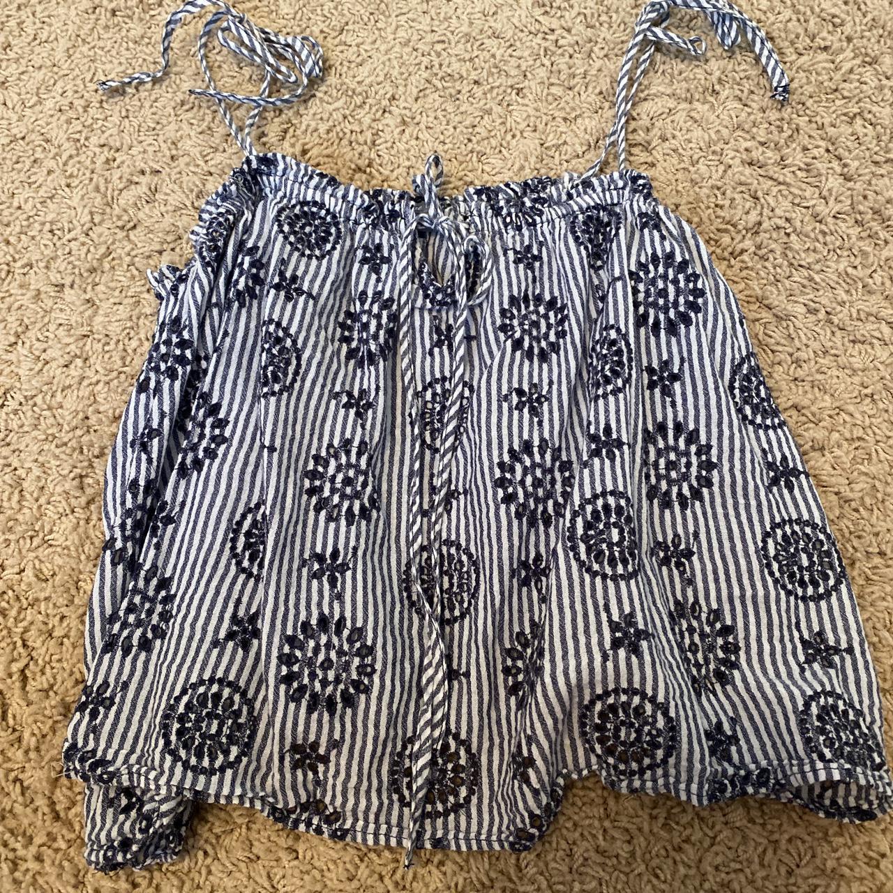 Cutest Navy Blue Aerie tank top - size m - Cute for... - Depop