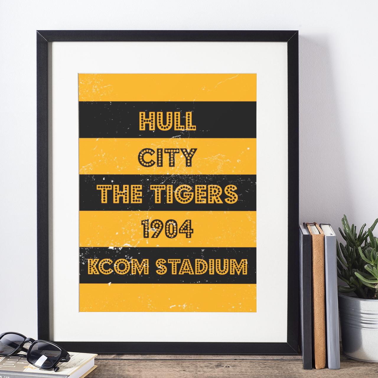 Hull City club details A4 print. A3 version... - Depop