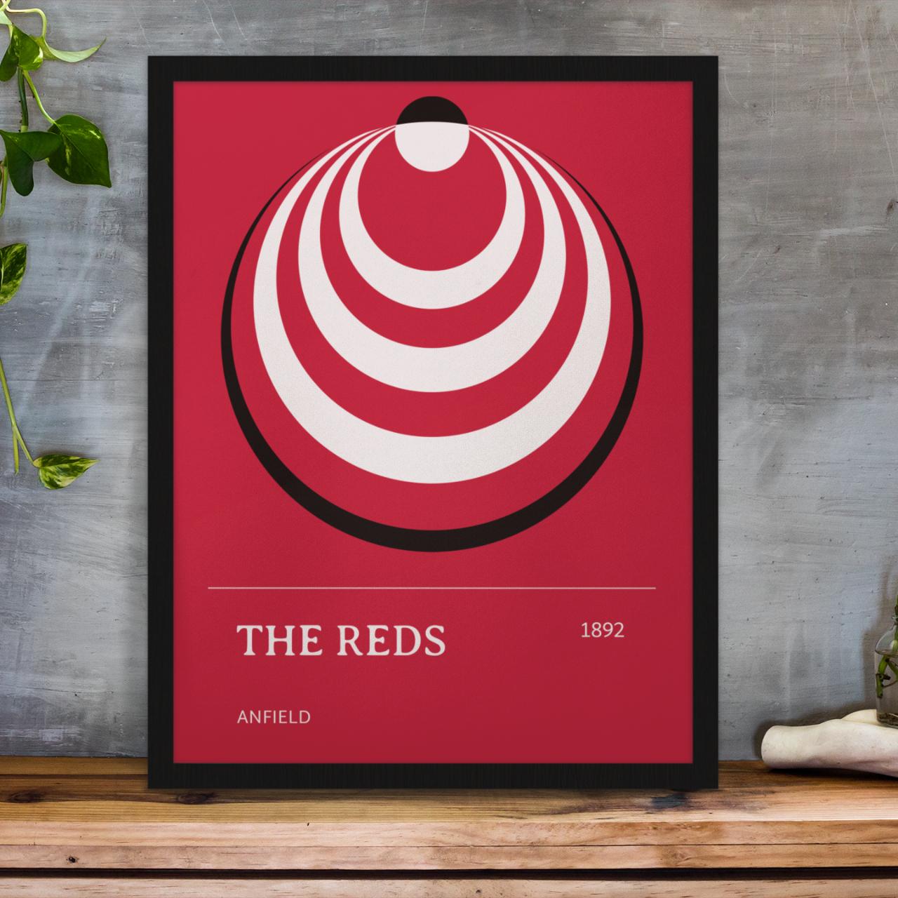 Liverpool Large Circles A4 print poster. A3 version... - Depop