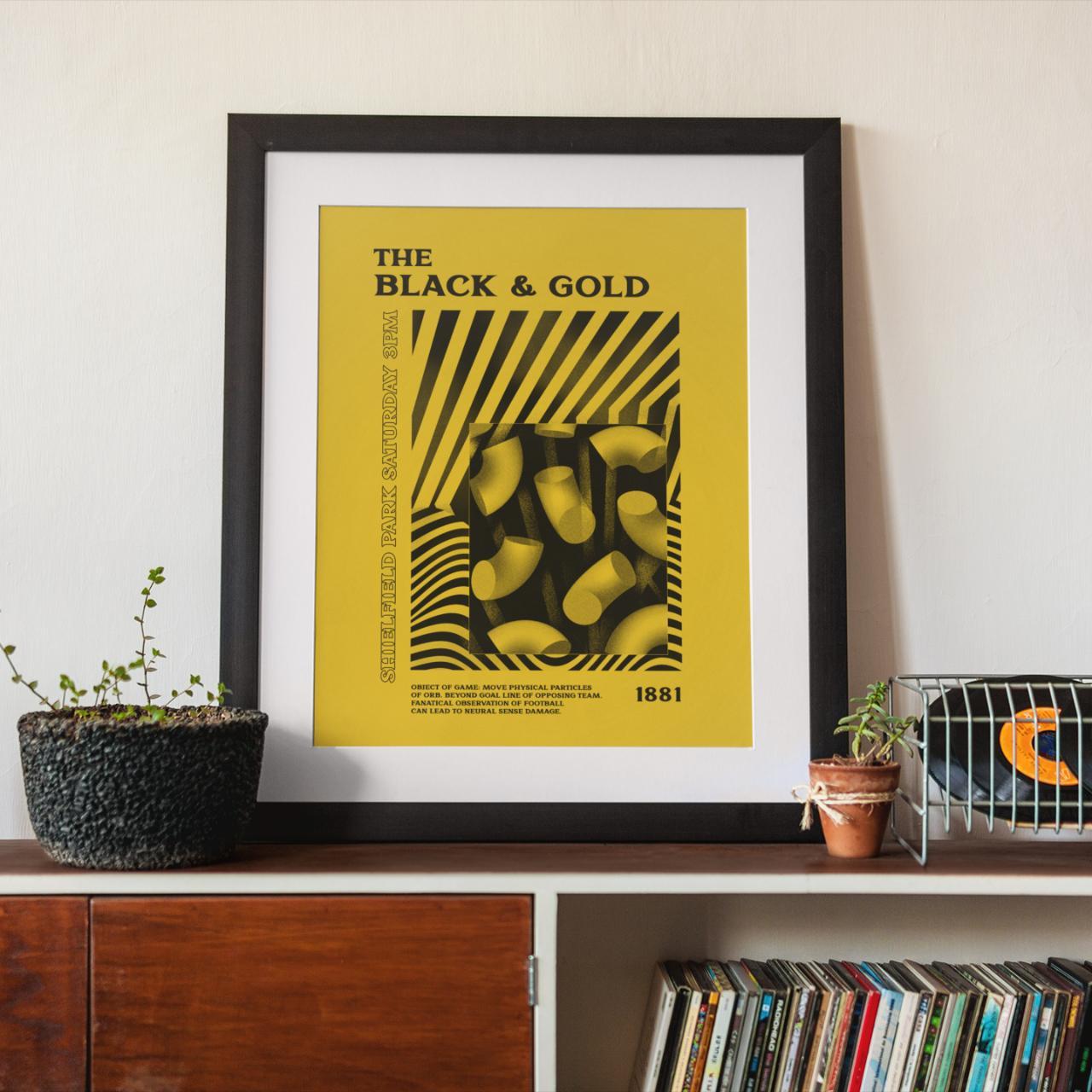 Berwick Rangers Inspired Psychedelic Art A4... - Depop