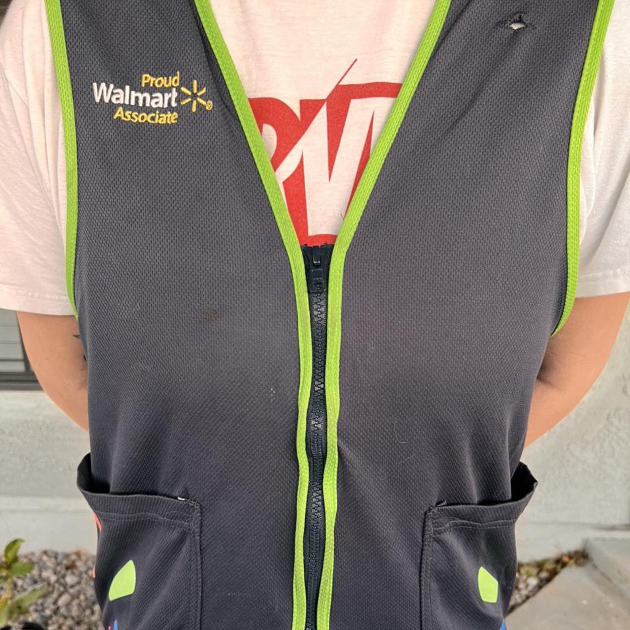 proud walmart associate vest sz small... - Depop