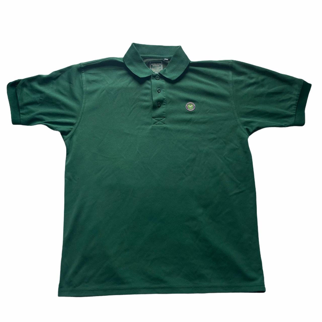 Wimbledon performance Polo Polyester and Bamboo - Depop