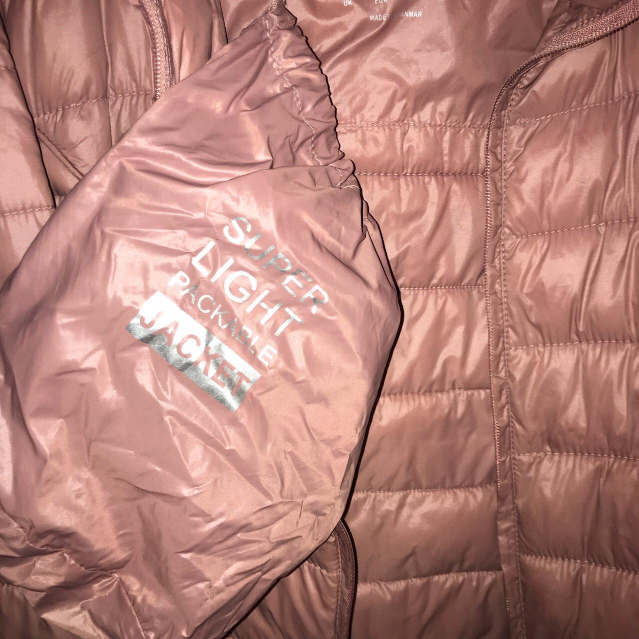 Primark Pink Puffer Coat 🧥 Lightweight pink coat... - Depop