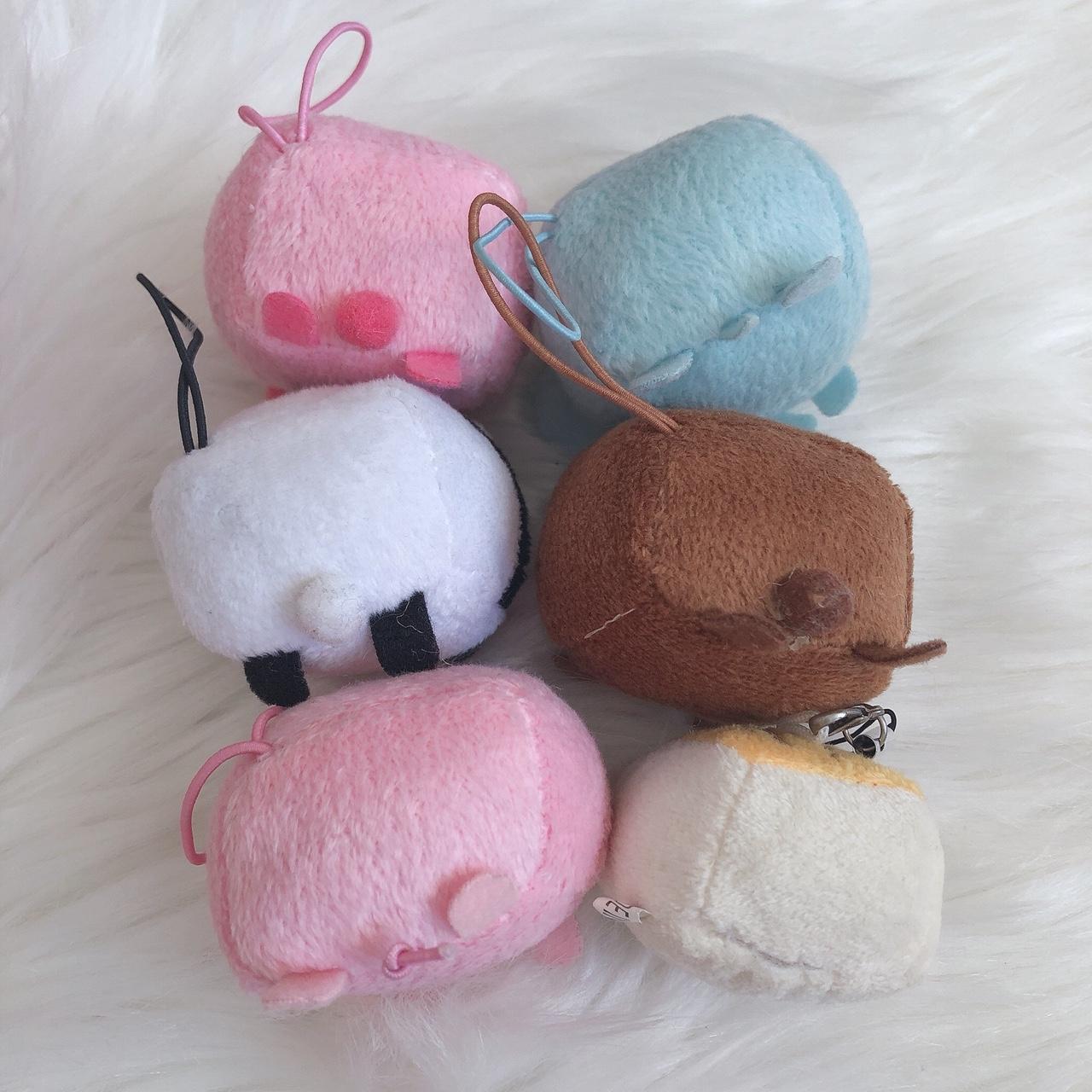 Cute animal mini plush set Brand new Set of 6... - Depop