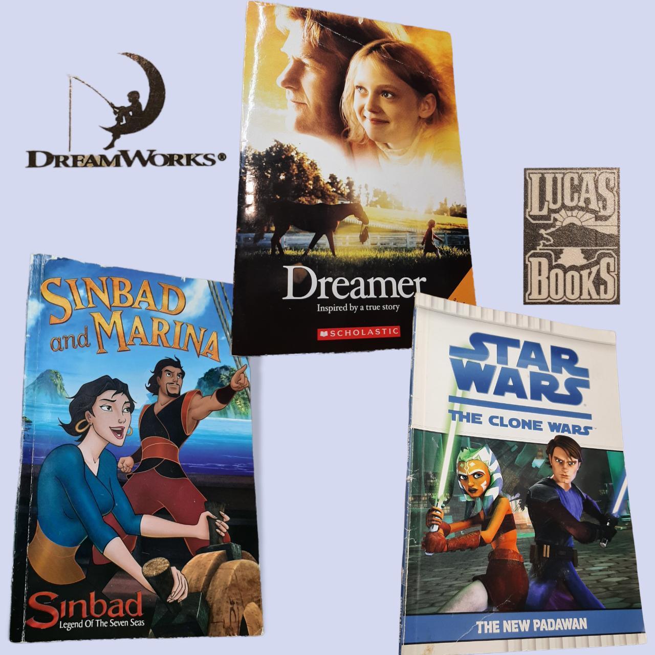 Dreamworks + Starwars Chapter Books based on Movies... - Depop