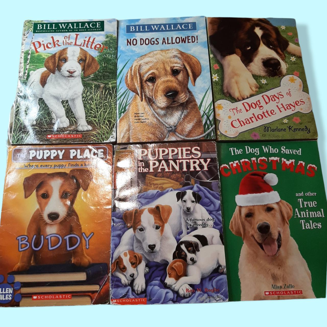 A bundle of chapter bogs with dog characters. These... - Depop