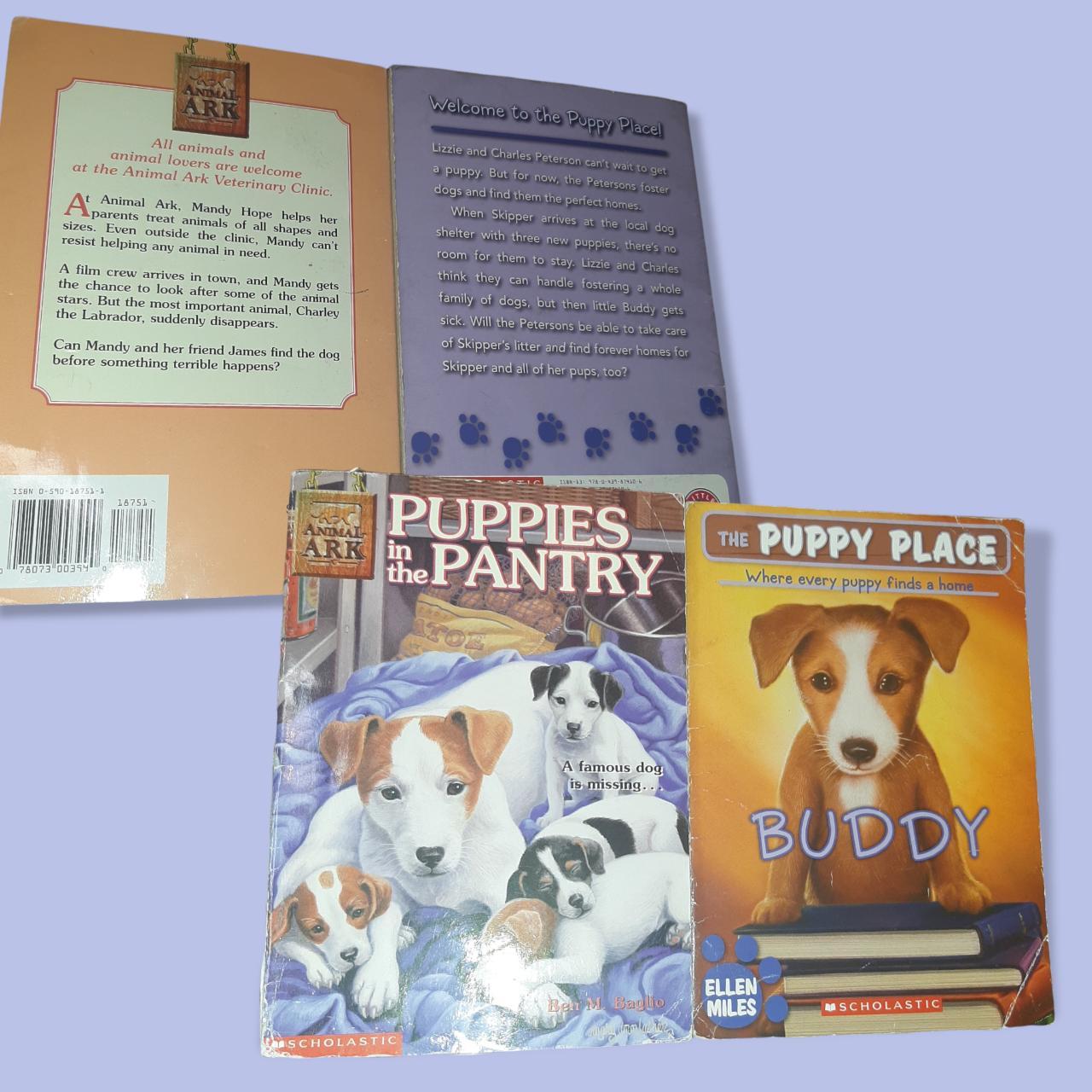 A bundle of chapter bogs with dog characters. These... - Depop
