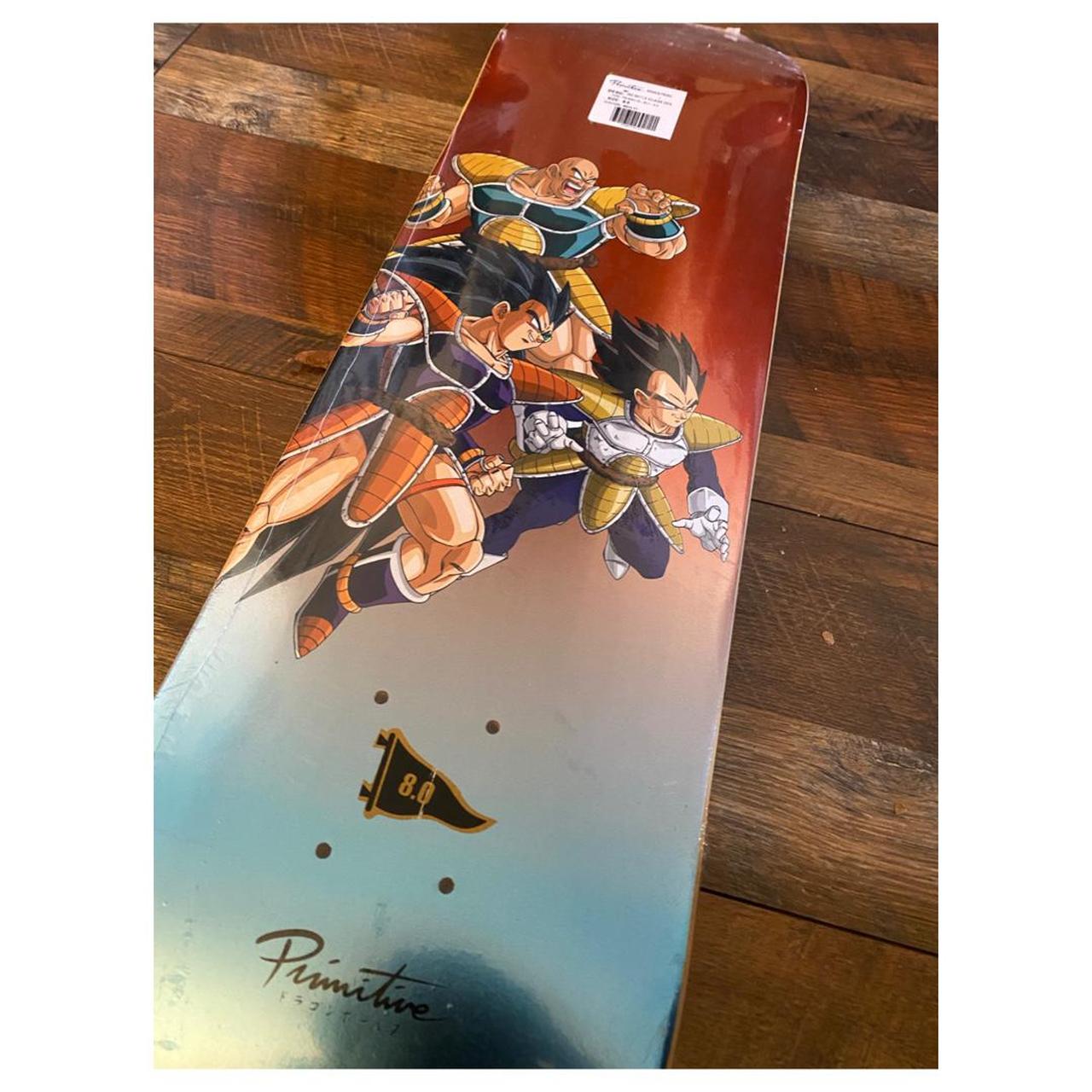 DBZ BATTLE VILLAINS Primitive Skate Deck Brand:... - Depop