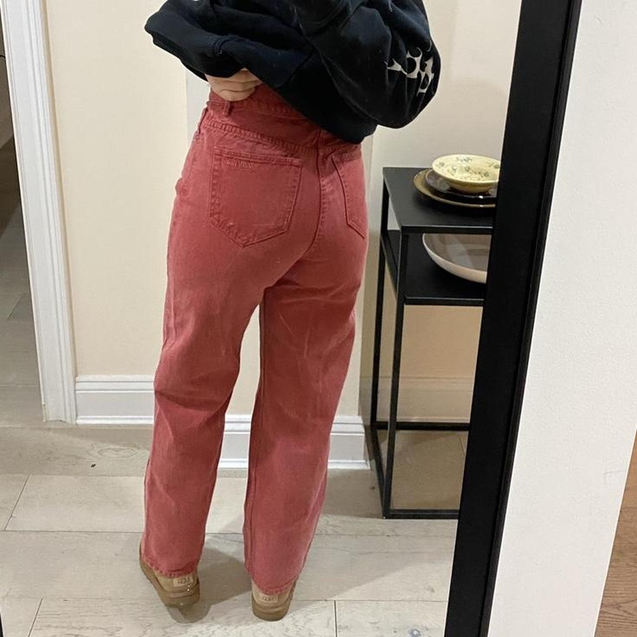 Isabel Marant Étoile washed red jean. Size 34, fits... - Depop