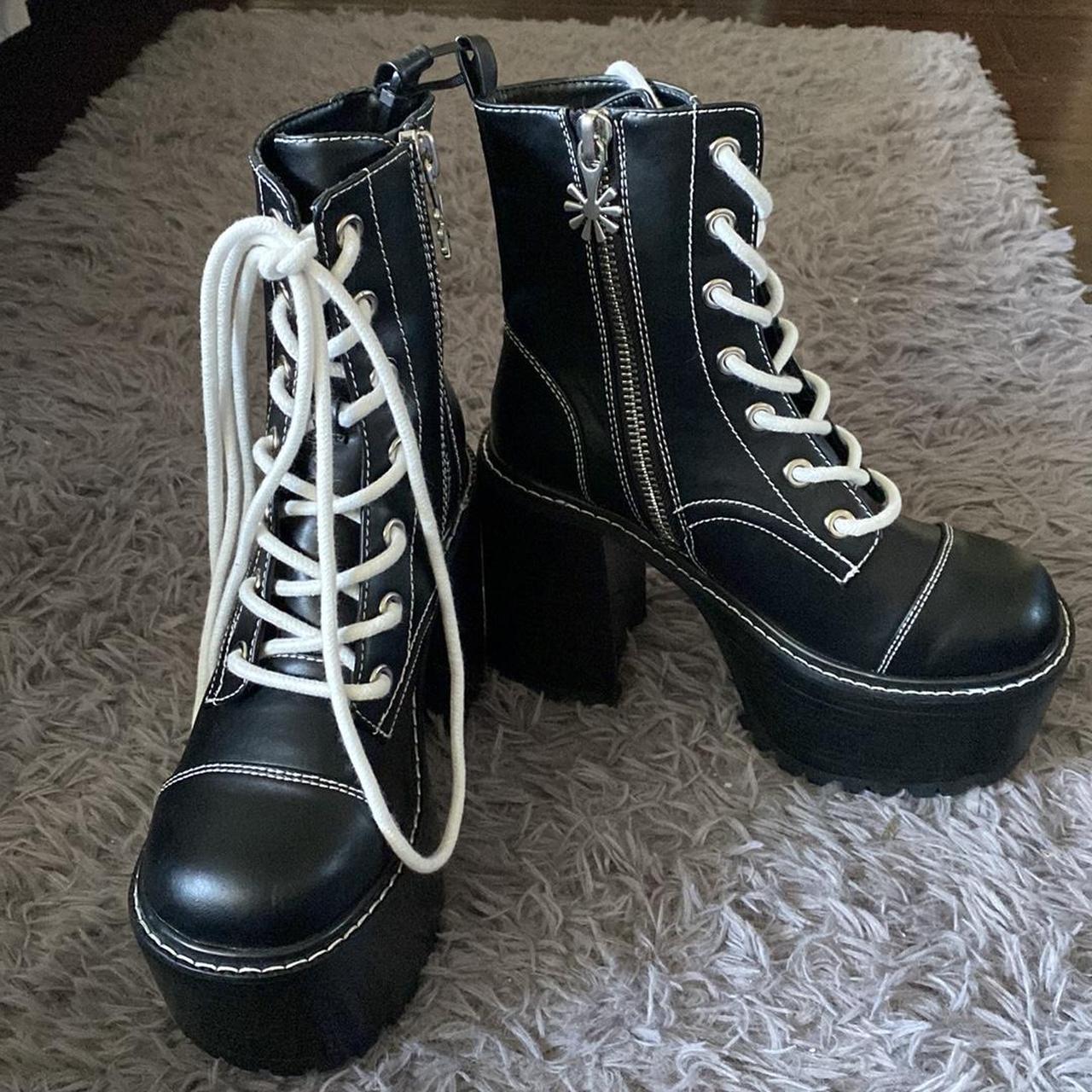 Delias By Dolls Kill Popular Grunge Black And White Depop