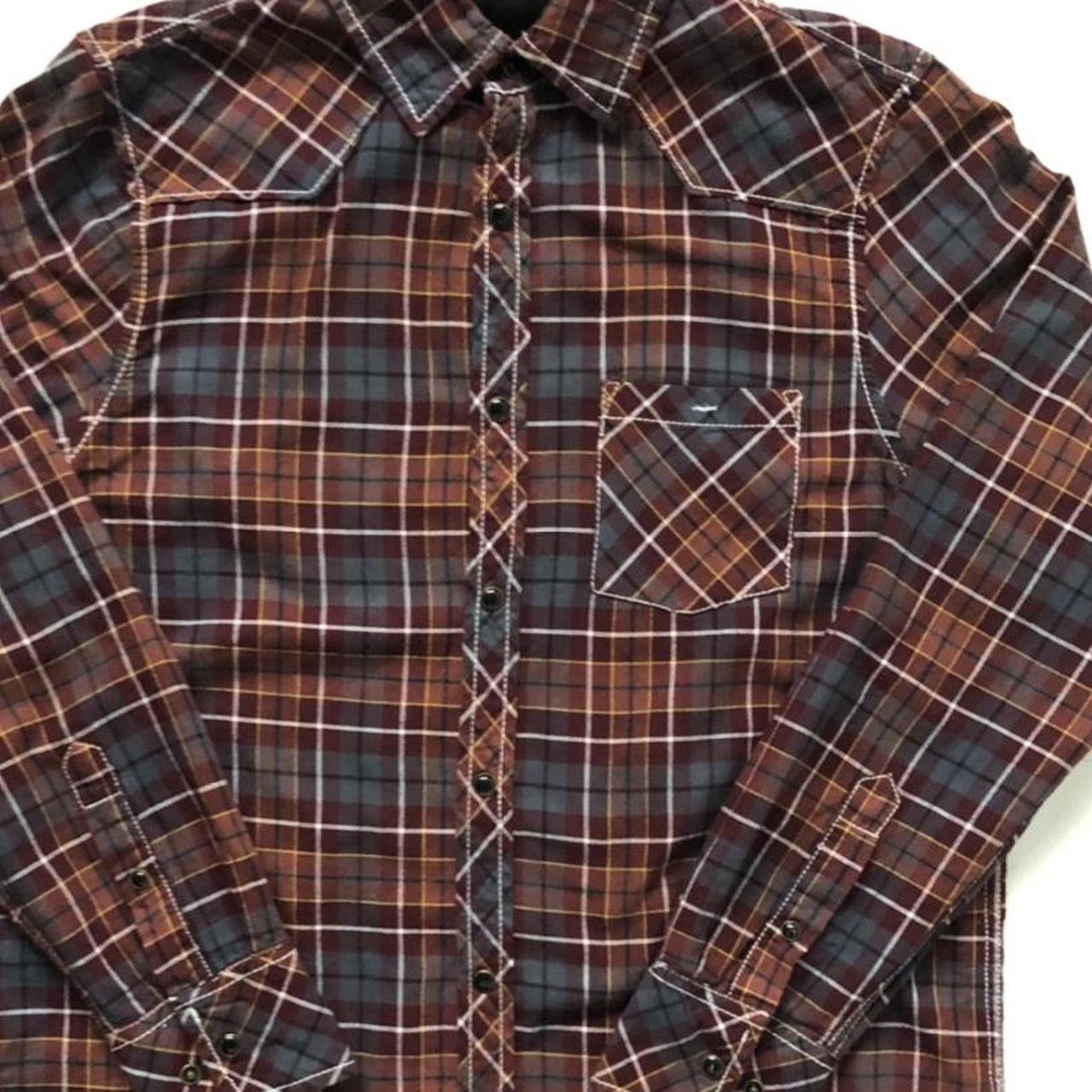 Vintage Check Flannel Shirt Brand Union Bay |... - Depop