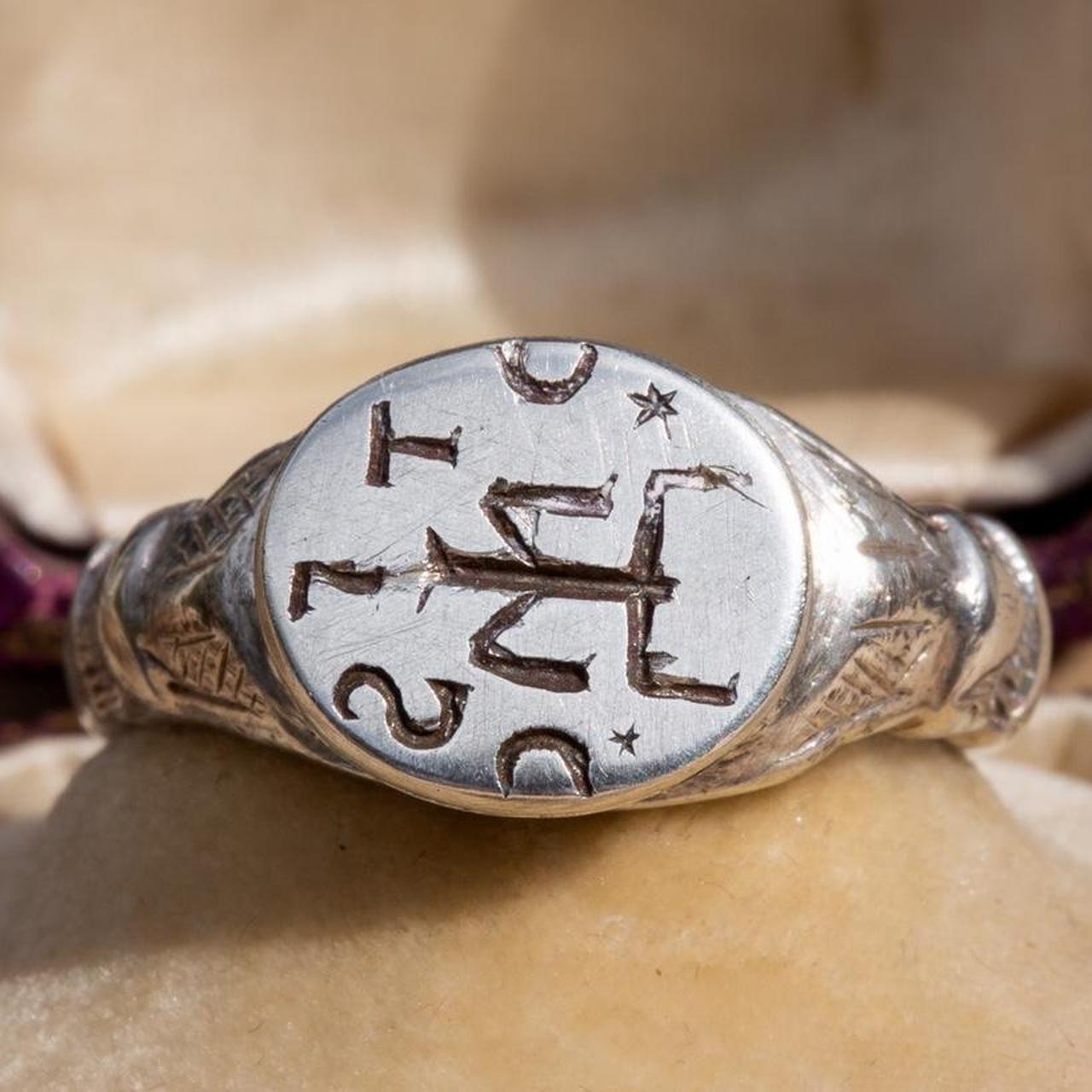 Superb Rare Post-Medieval Silver Merchant’s Mark... - Depop