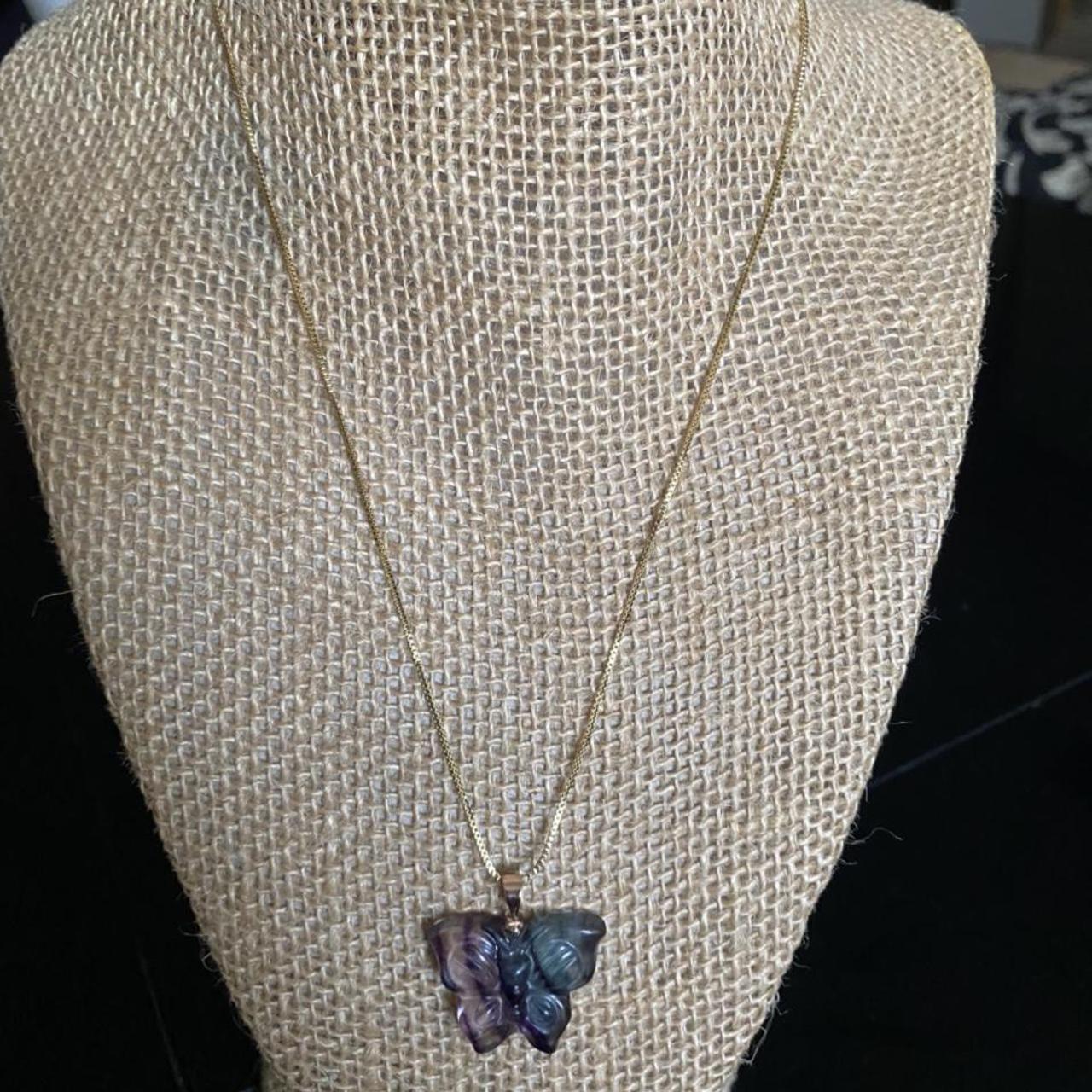 Rituals Women's Purple and Blue Jewellery | Depop