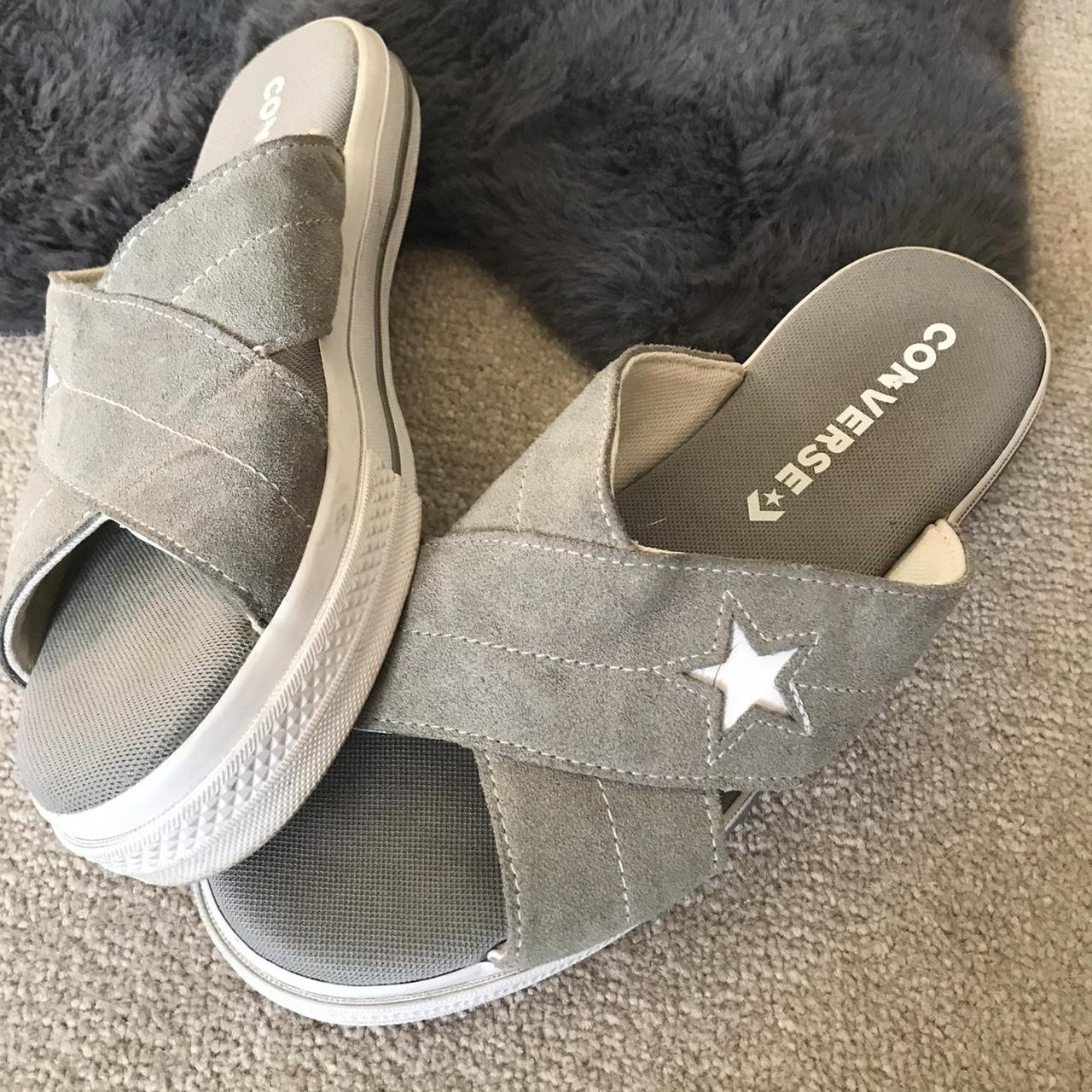 Converse Women's Slides | Depop