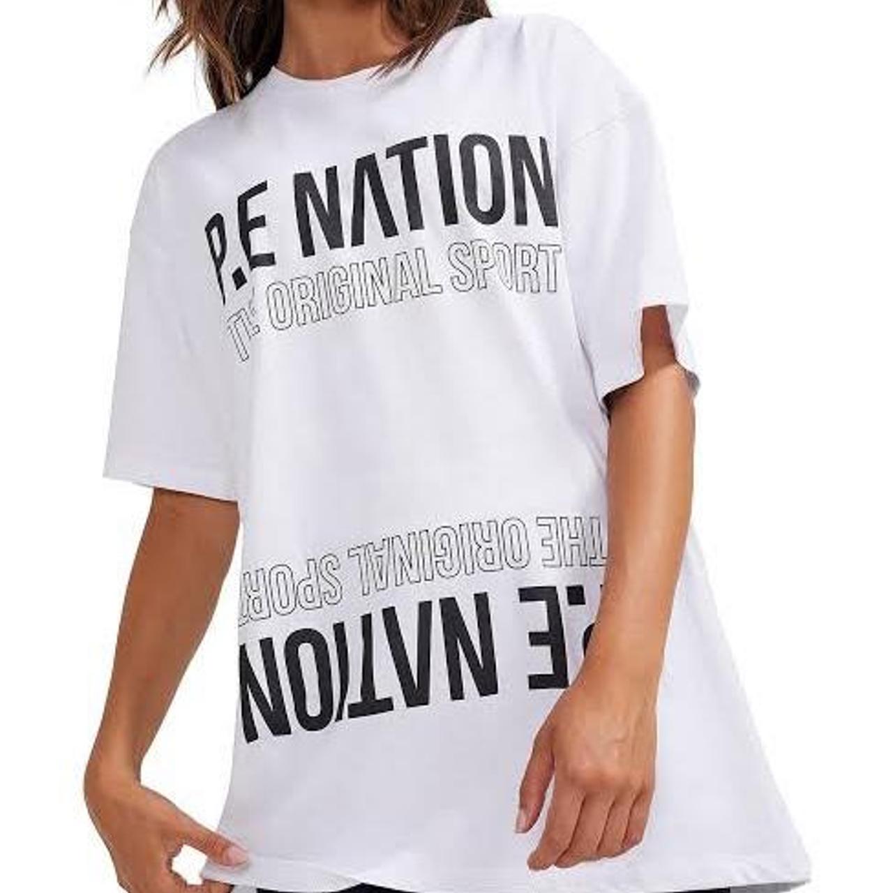 PE Nation union tee Size xs Oversized fit Perfect... - Depop
