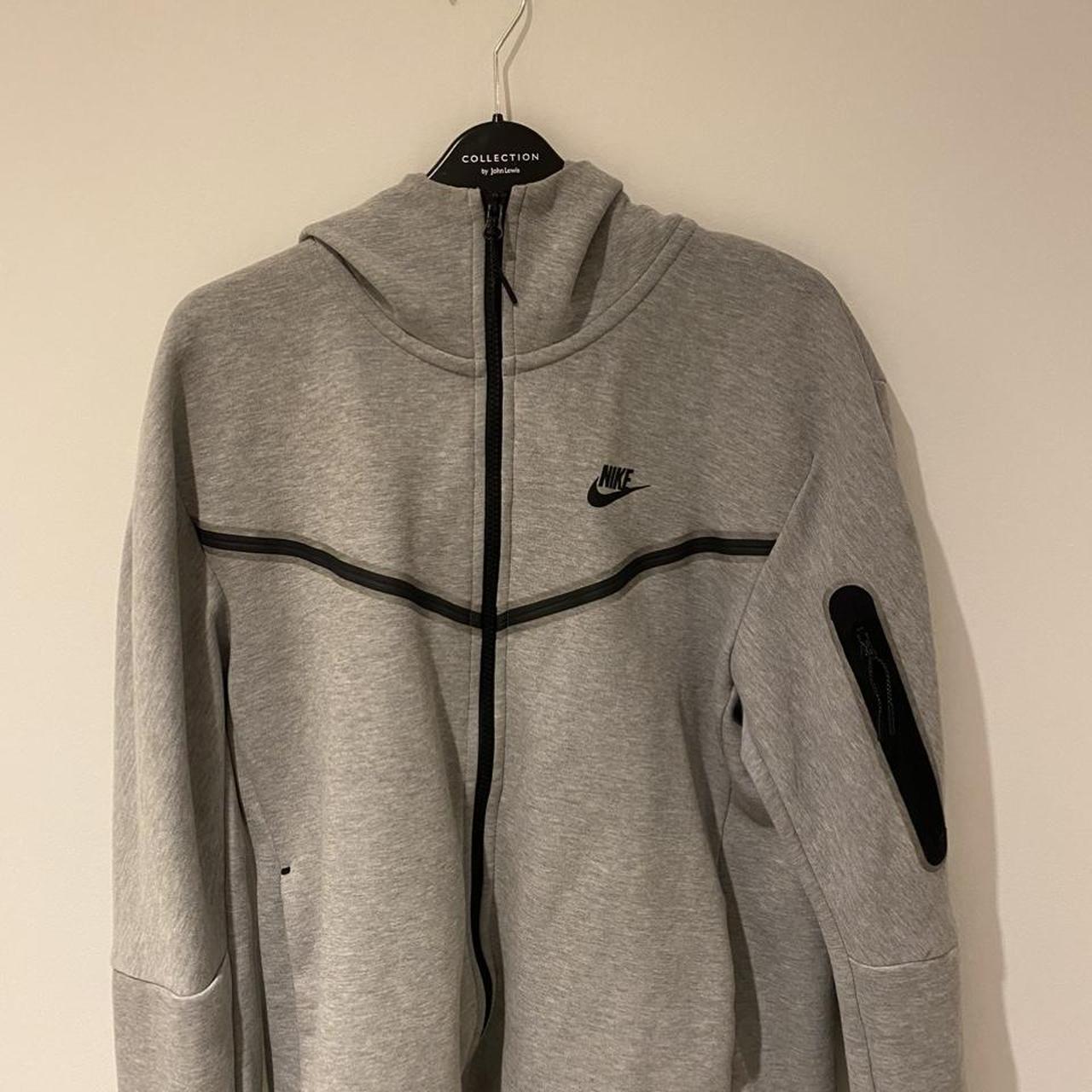 Nike tech fleece grey top No flaws 🙌 No offers Size... - Depop