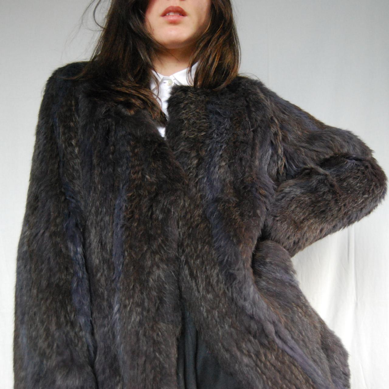 BIG FUR COAT 🕊 - designer: Max & Moi Paris - real... - Depop