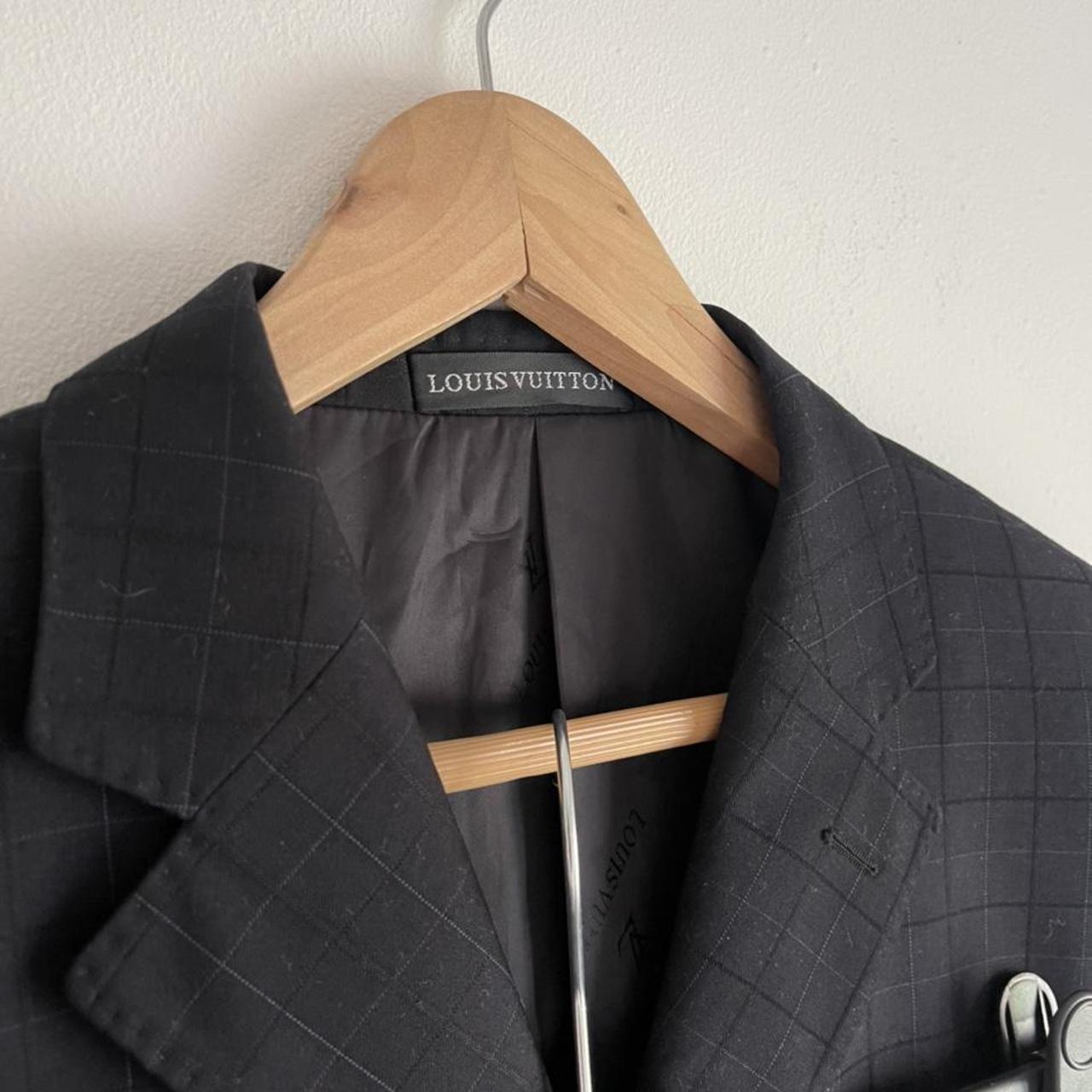 Louis Vuitton Men's Black Suit | Depop