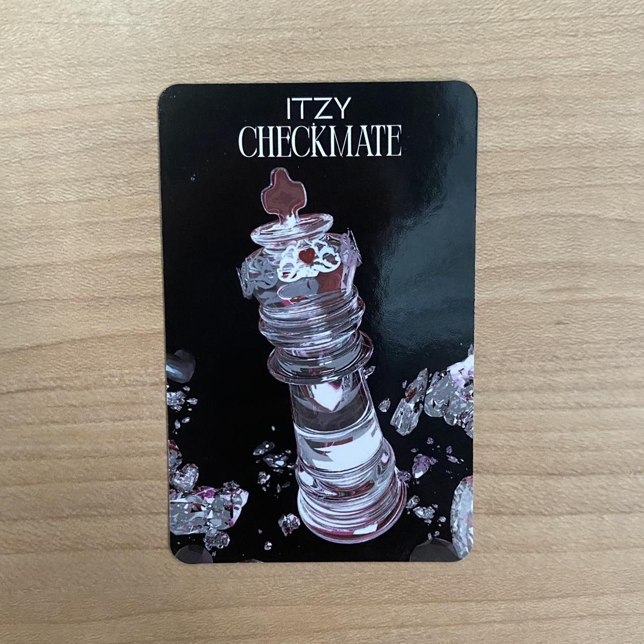 lia checkmate photo card ! #itzy #lia #checkmate #wts - Depop