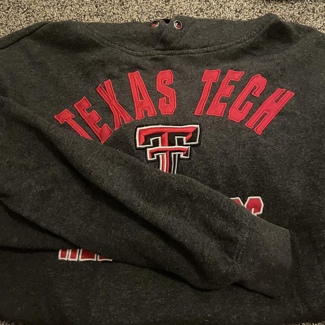 mens medium texas tech hoodie - Depop