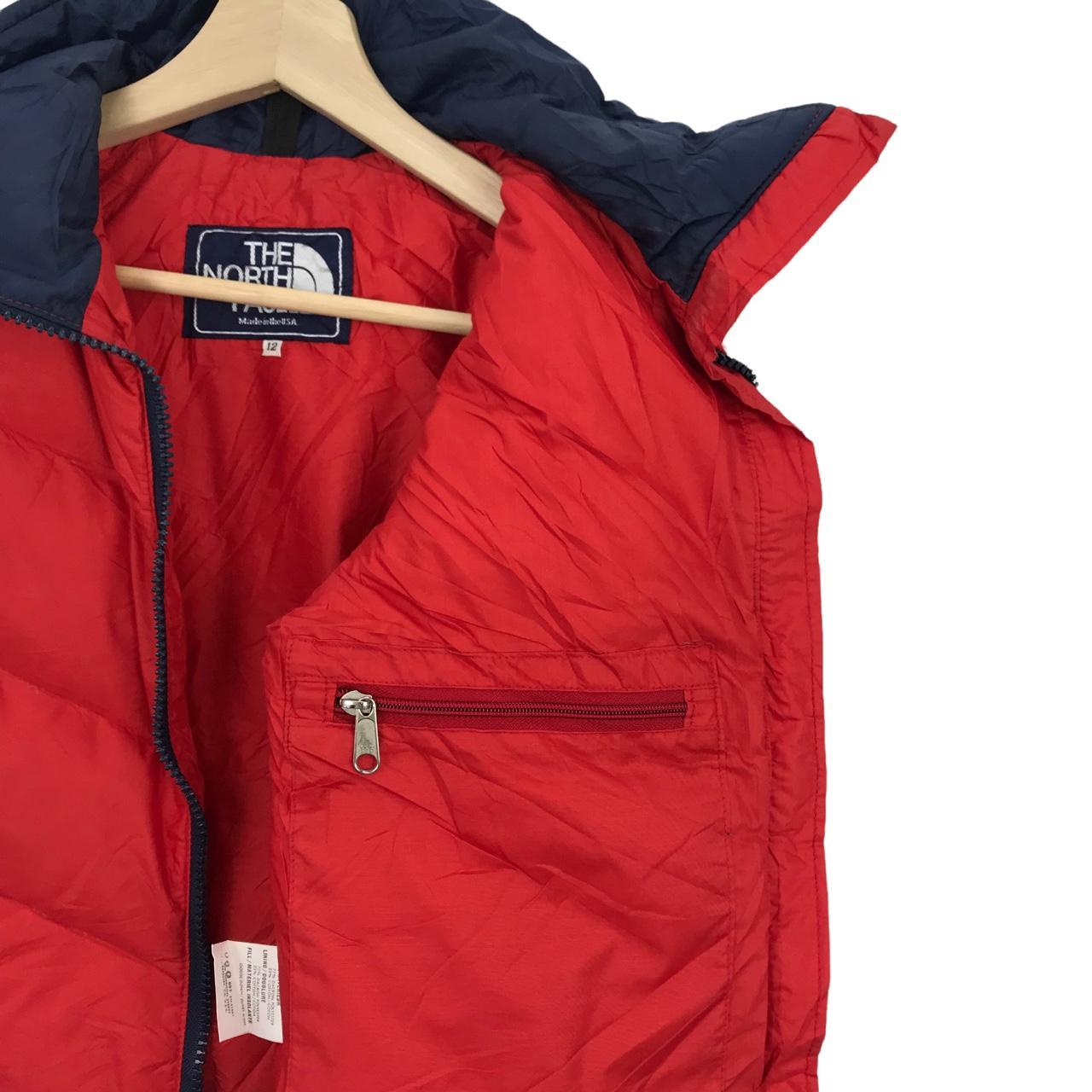 Vintage TNF The North Face Vest Puffer Sleeveless... - Depop