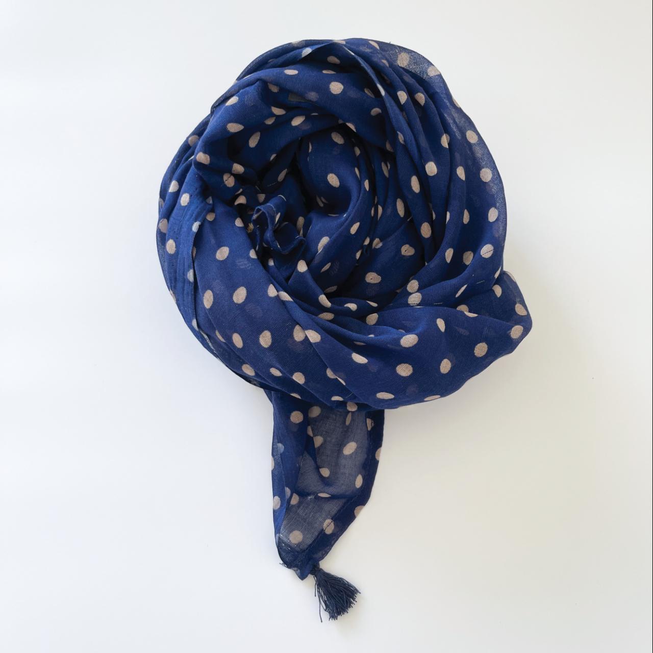 Polka Dot Scarf - Depop