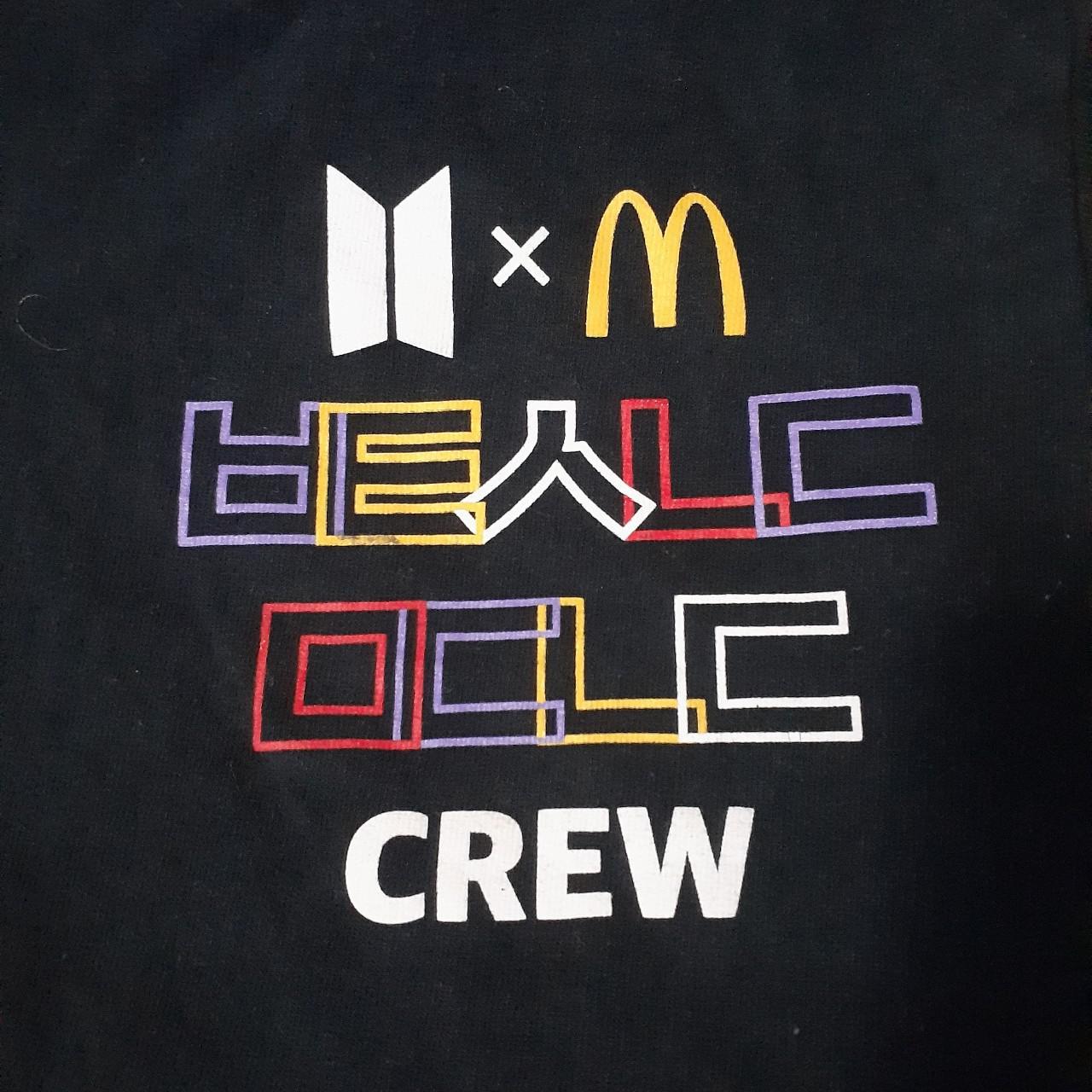 Mcdonalds x BTS collab tee shirt size small unisex. ... - Depop