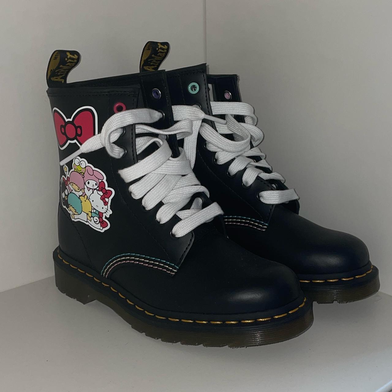 LIMITED EDITION Hello Kitty Doc Martens Never worn... - Depop