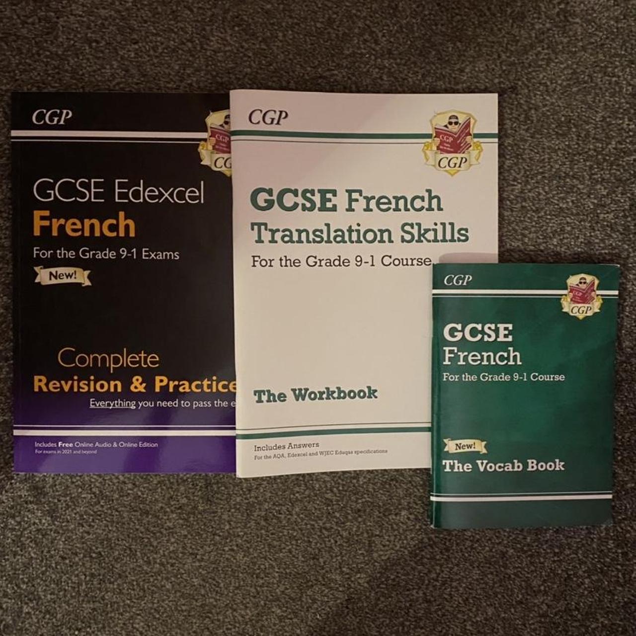 GCSE Edexcel french revision books Set of 3 can be... - Depop