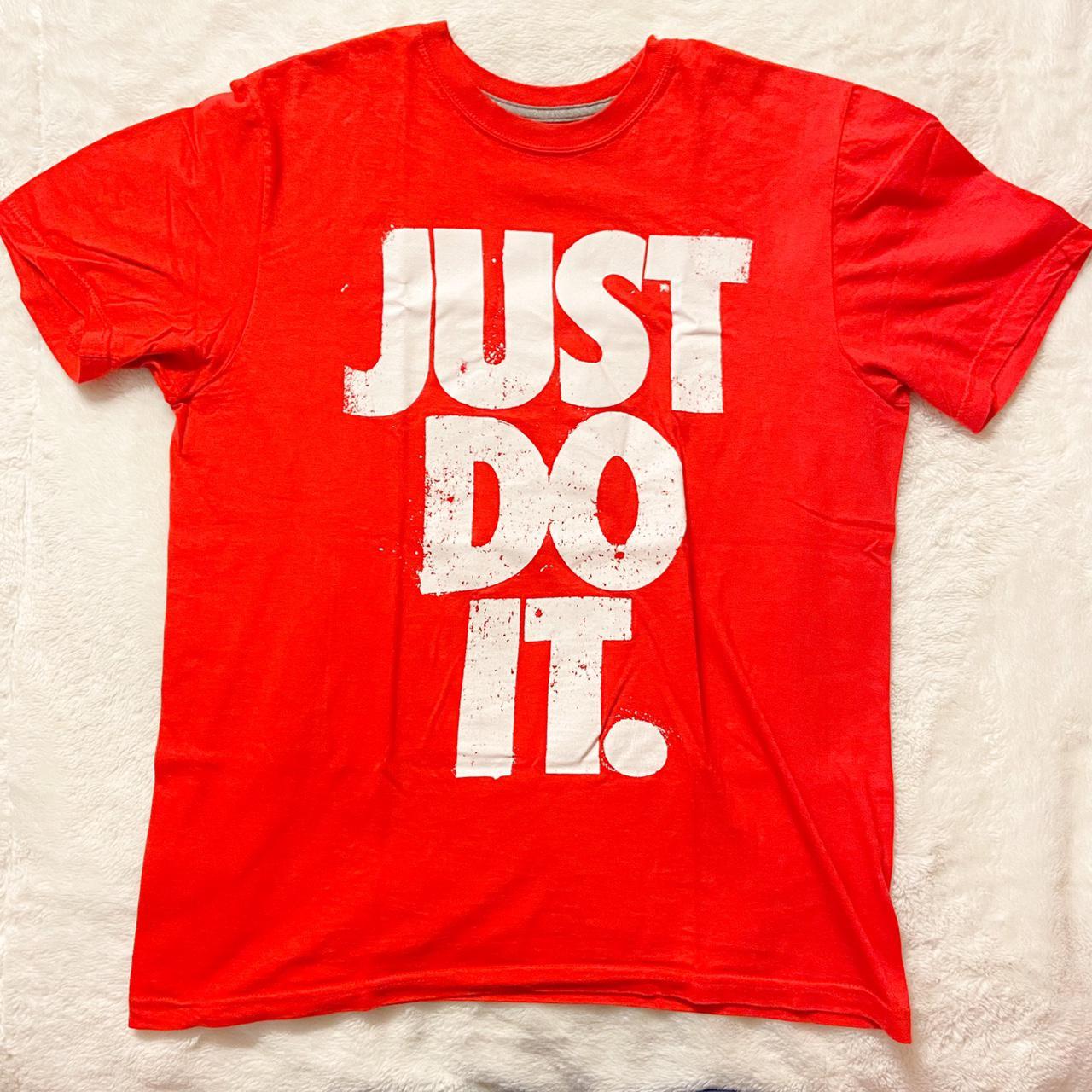Nike Men's Red T-shirt | Depop