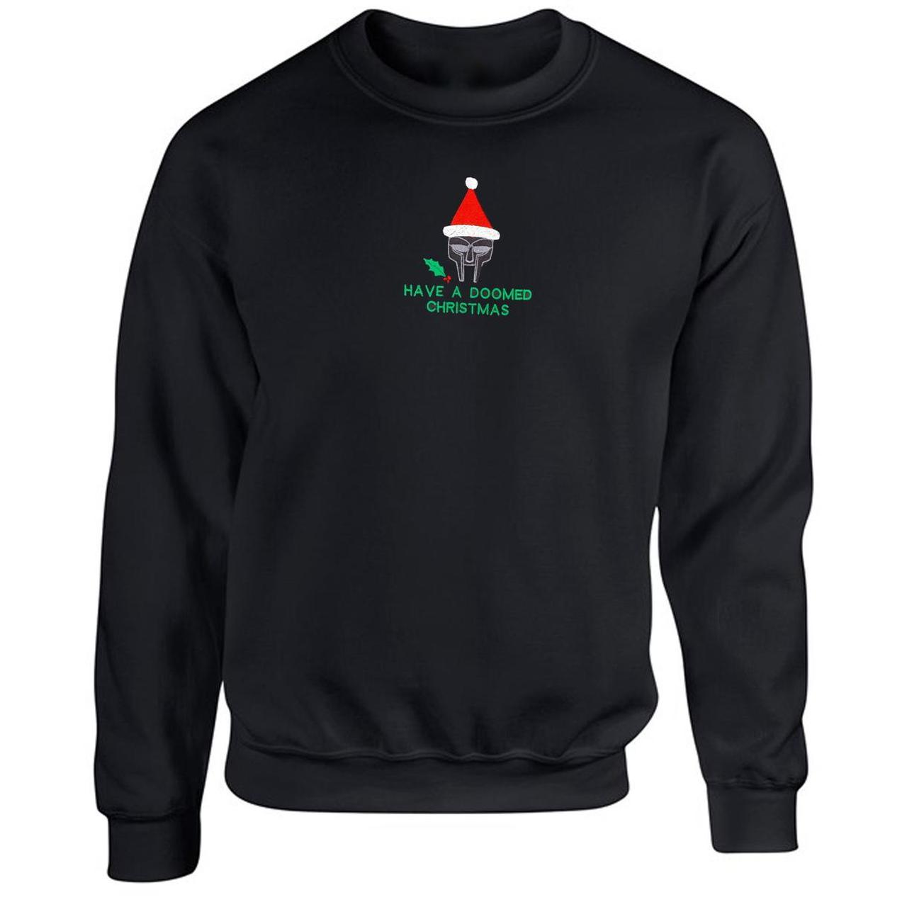 MF DOOM Christmas Jumper This design is available on... - Depop