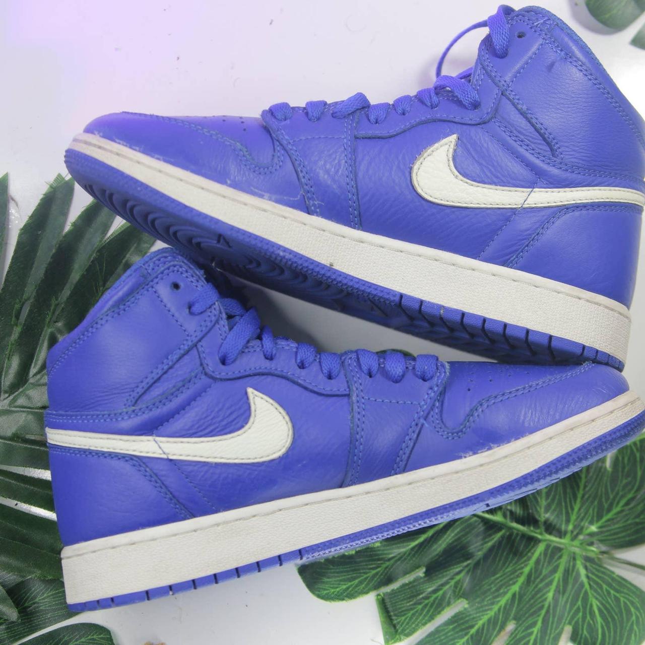 Name Jordan 1 High Blue White Size Depop name-jordan-1-high-blue-white-size-depop