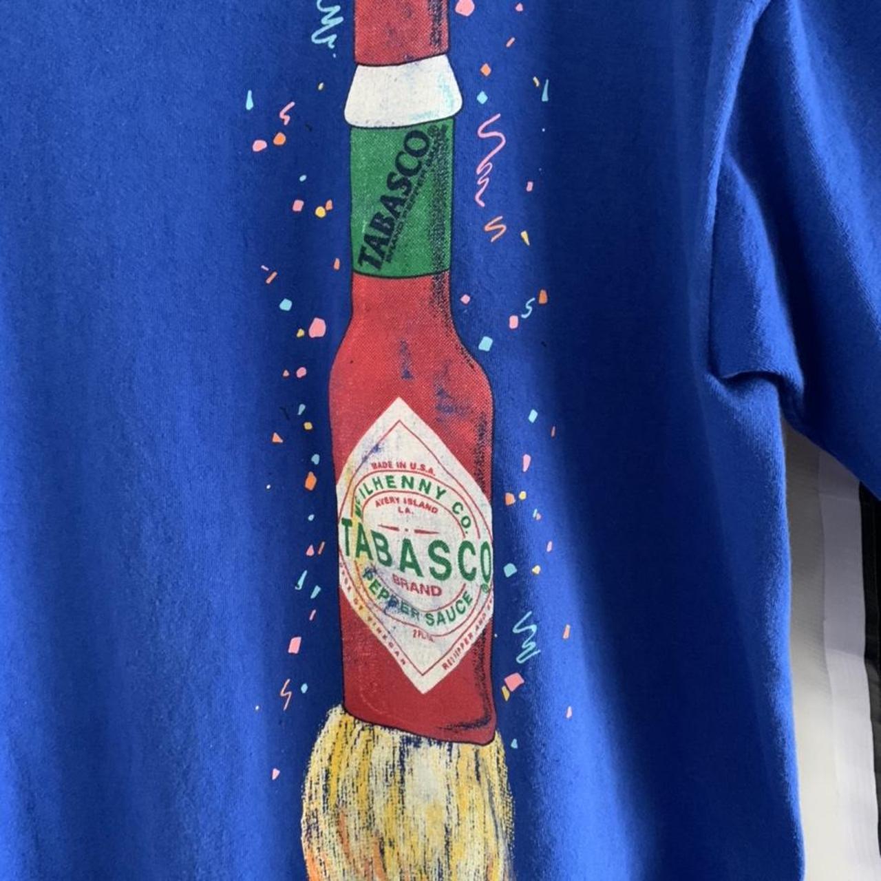 Vtg 1990's Men’s Large Tabasco Sauce Hot Licks T... - Depop