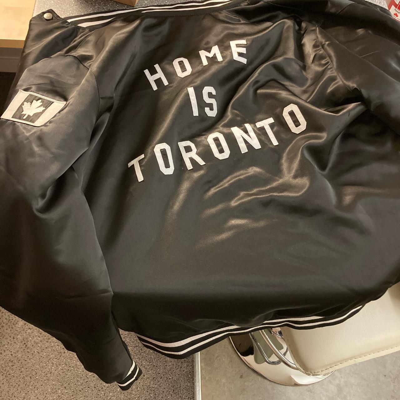 “Home is Toronto” baseball bomber jacket, perfect... - Depop