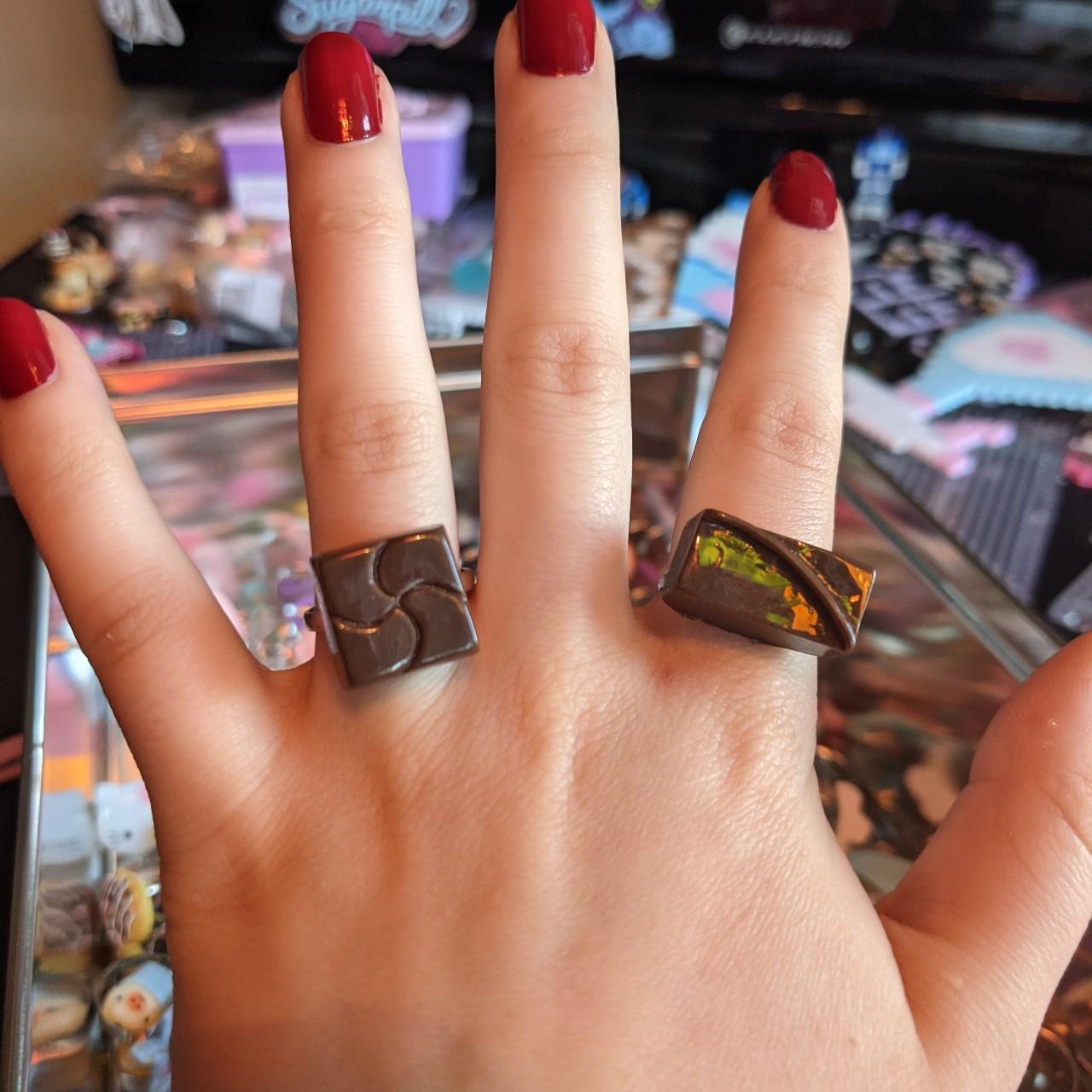 🍫Two Piece Fudge ring set $2 each or you can buy... - Depop