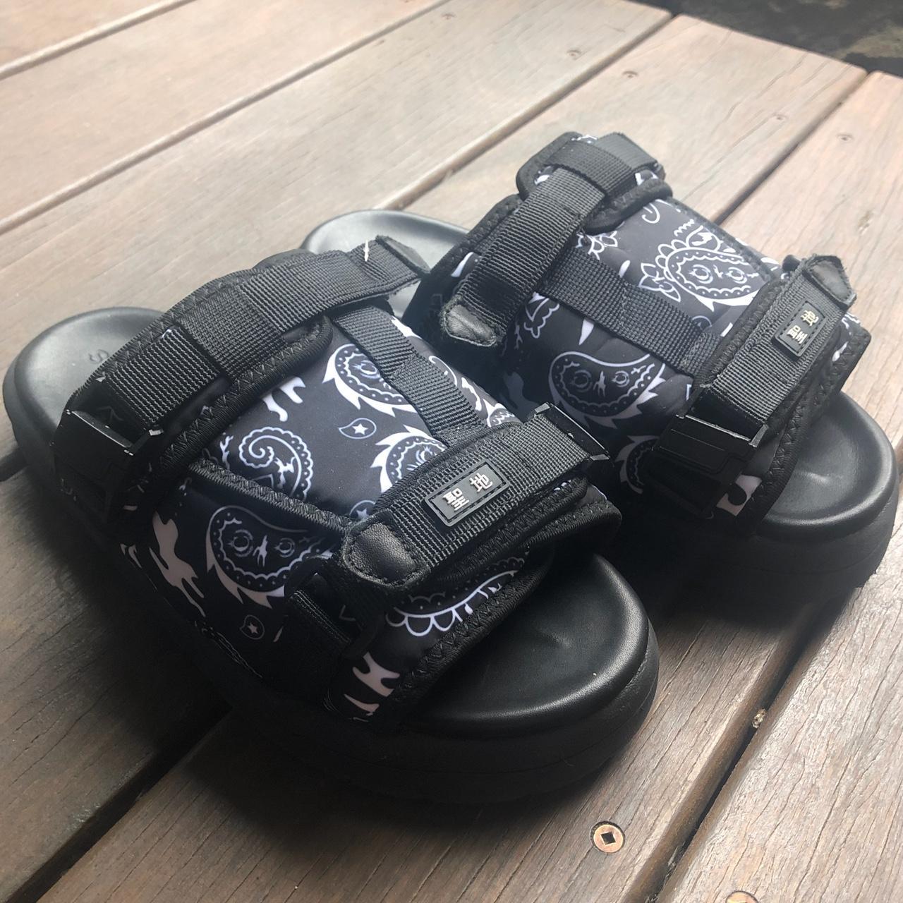 Sechi Urban Sandals Black From Culture kings RRP... - Depop