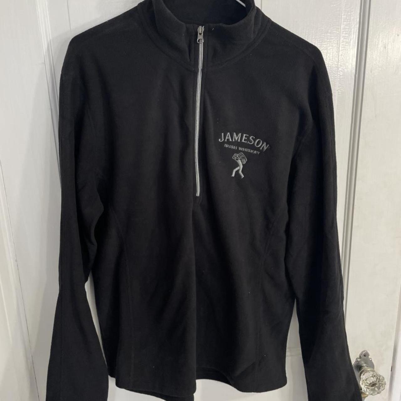 Jameson Irish Whiskey 1/4 Zip Jacket Mens Medium... - Depop