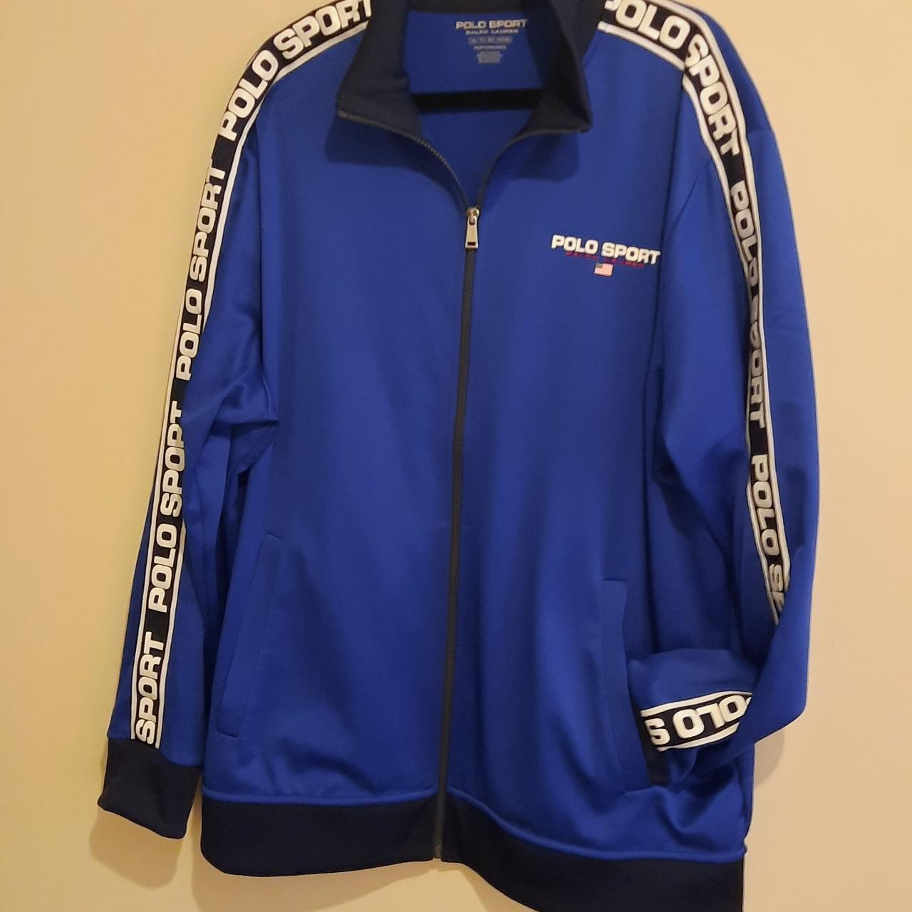 Polo Ralph Lauren polo sport track jacket. Size:... - Depop