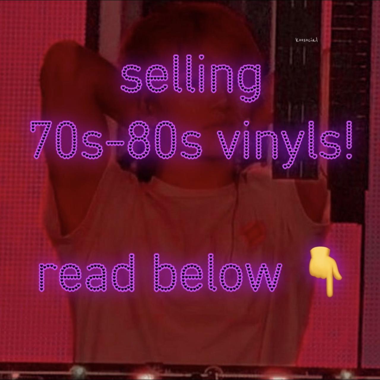 SELLING - OVER 100 VINYLS FROM THE 70S AND 80S... - Depop