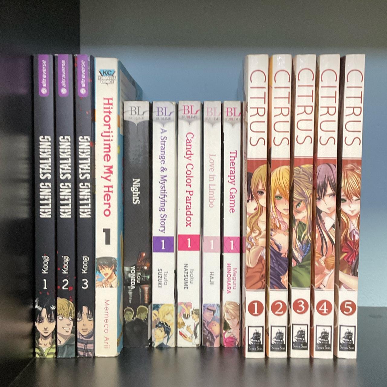 Small manga bundle ⭐️ Nights is sold ⭐️ ⭐️ All Citrus... - Depop
